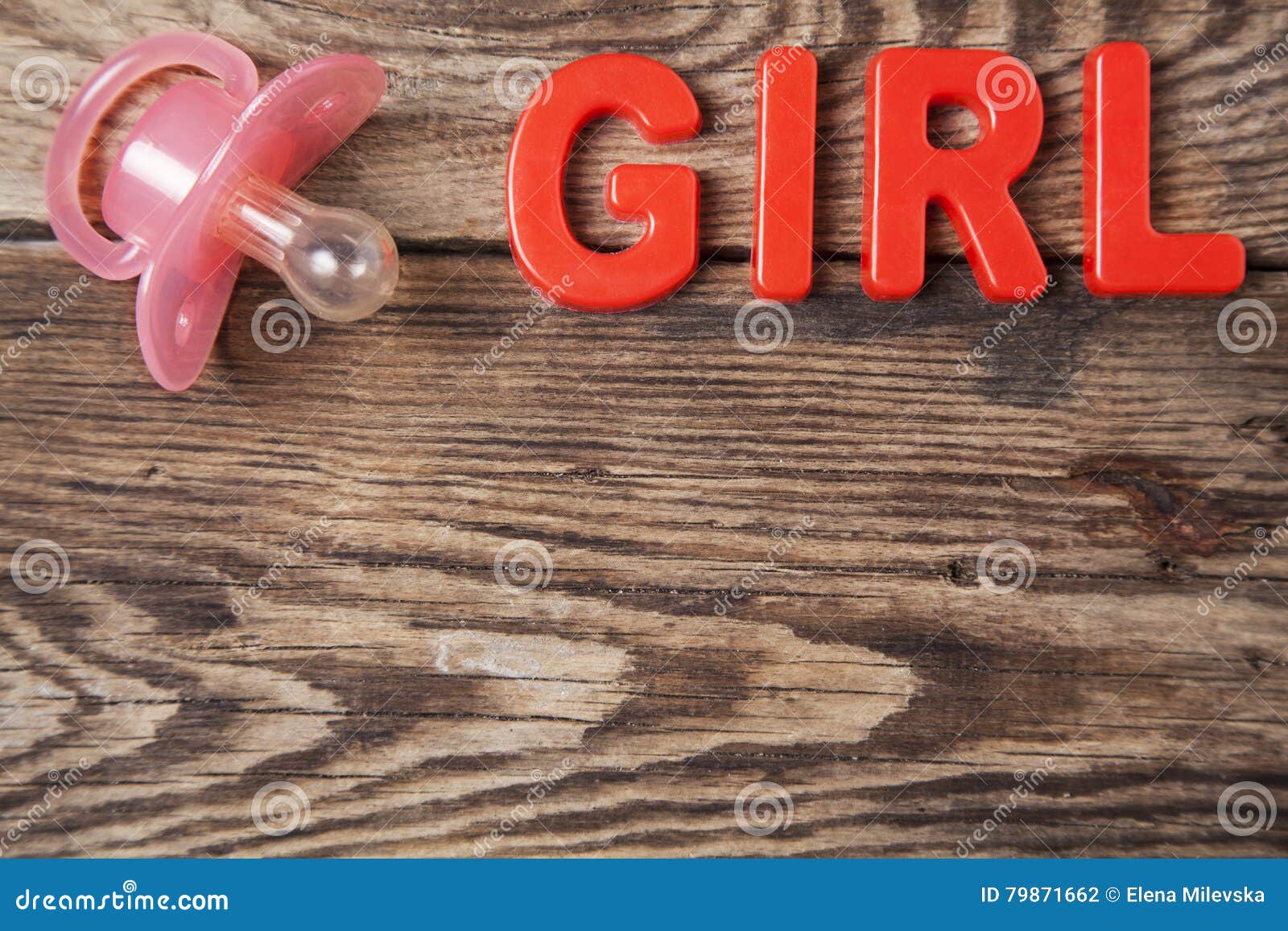 Red baby pacifier stock photo. Image of nipple, childhood - 79871662