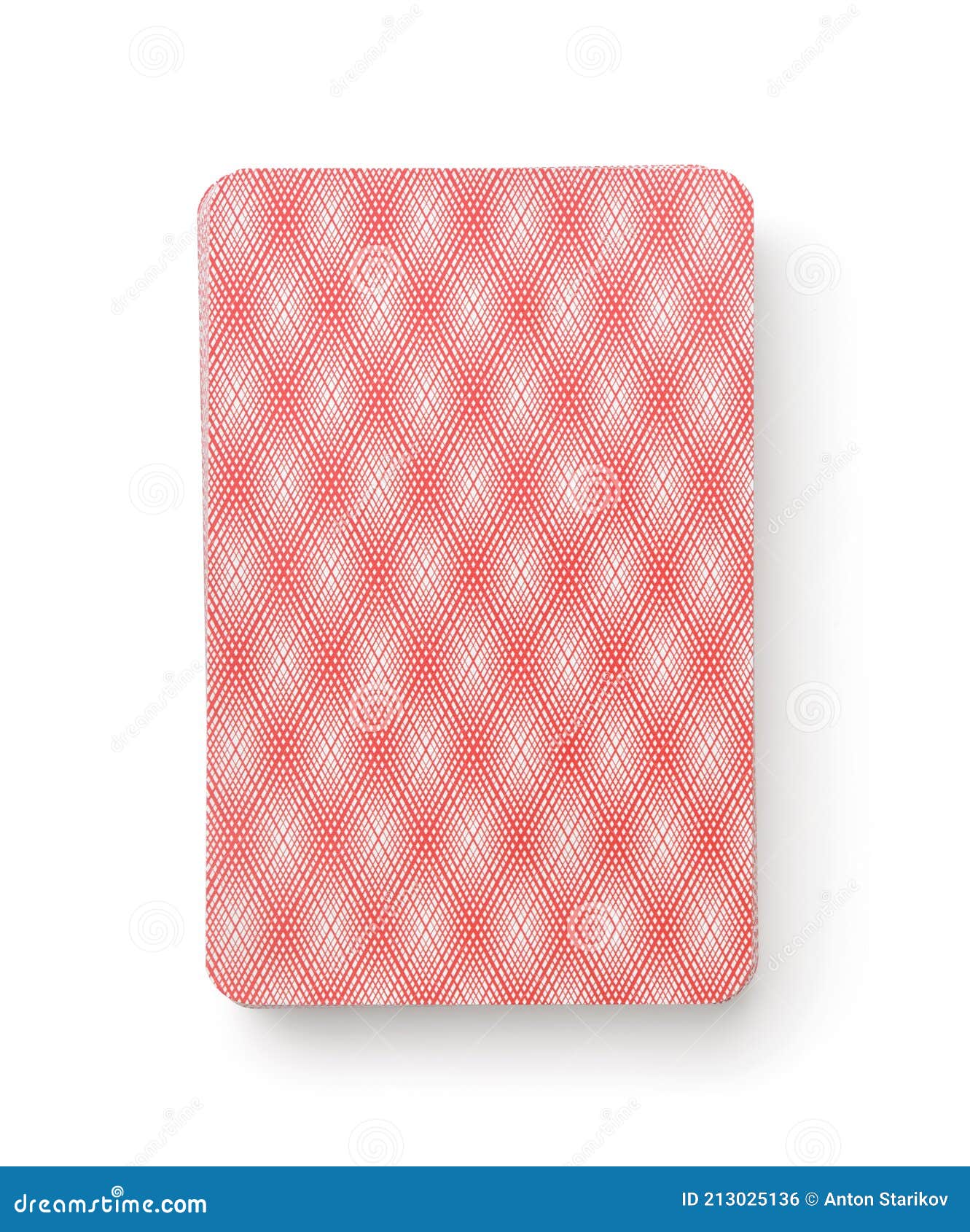 Red Back Playing Cards Deck Stock Photo - Image of object, pattern ...