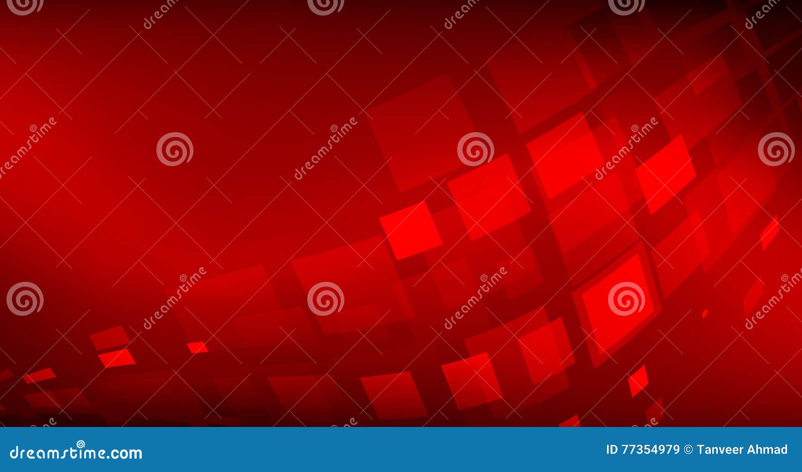 Red Background Abstract with Lighting Lines Digital Concept Stock ...