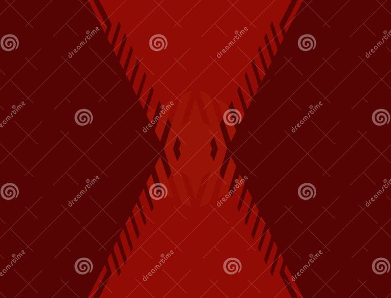 Red Background with a Cross Stock Illustration - Illustration of ...