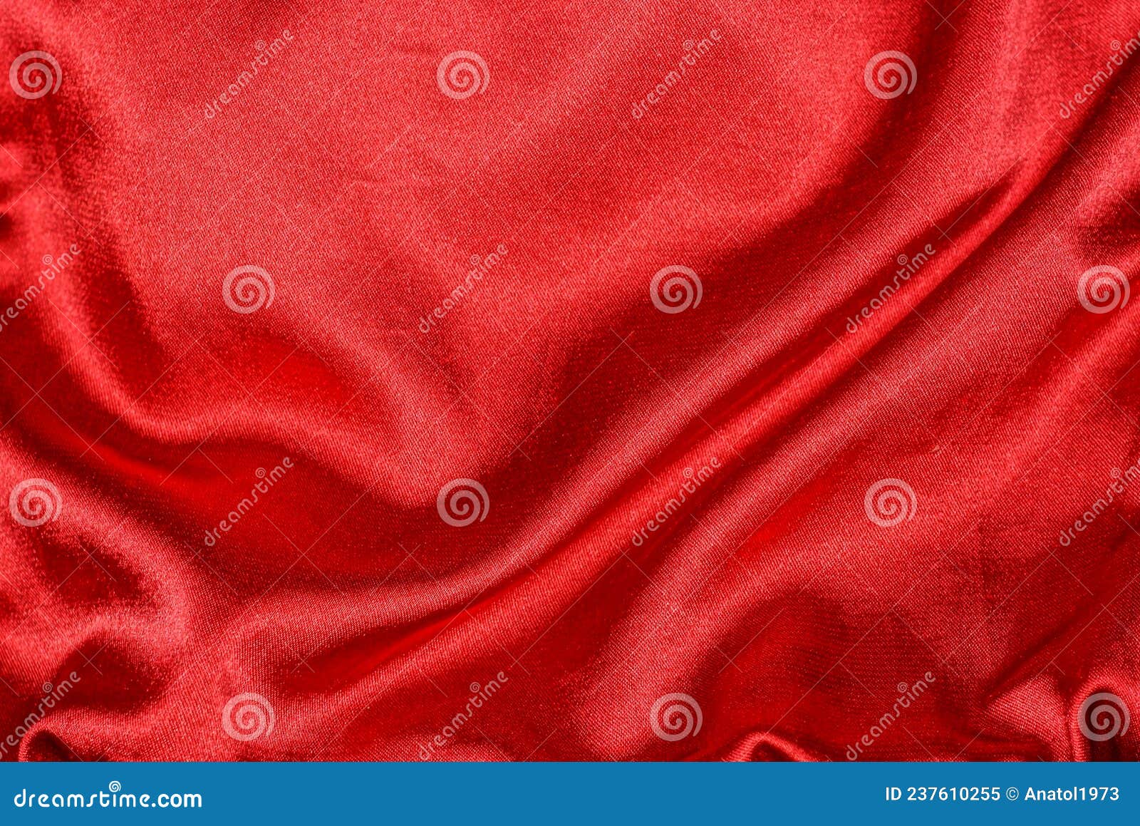 Red Background of Crumpled Piece of Silk Fabric Stock Image - Image of ...