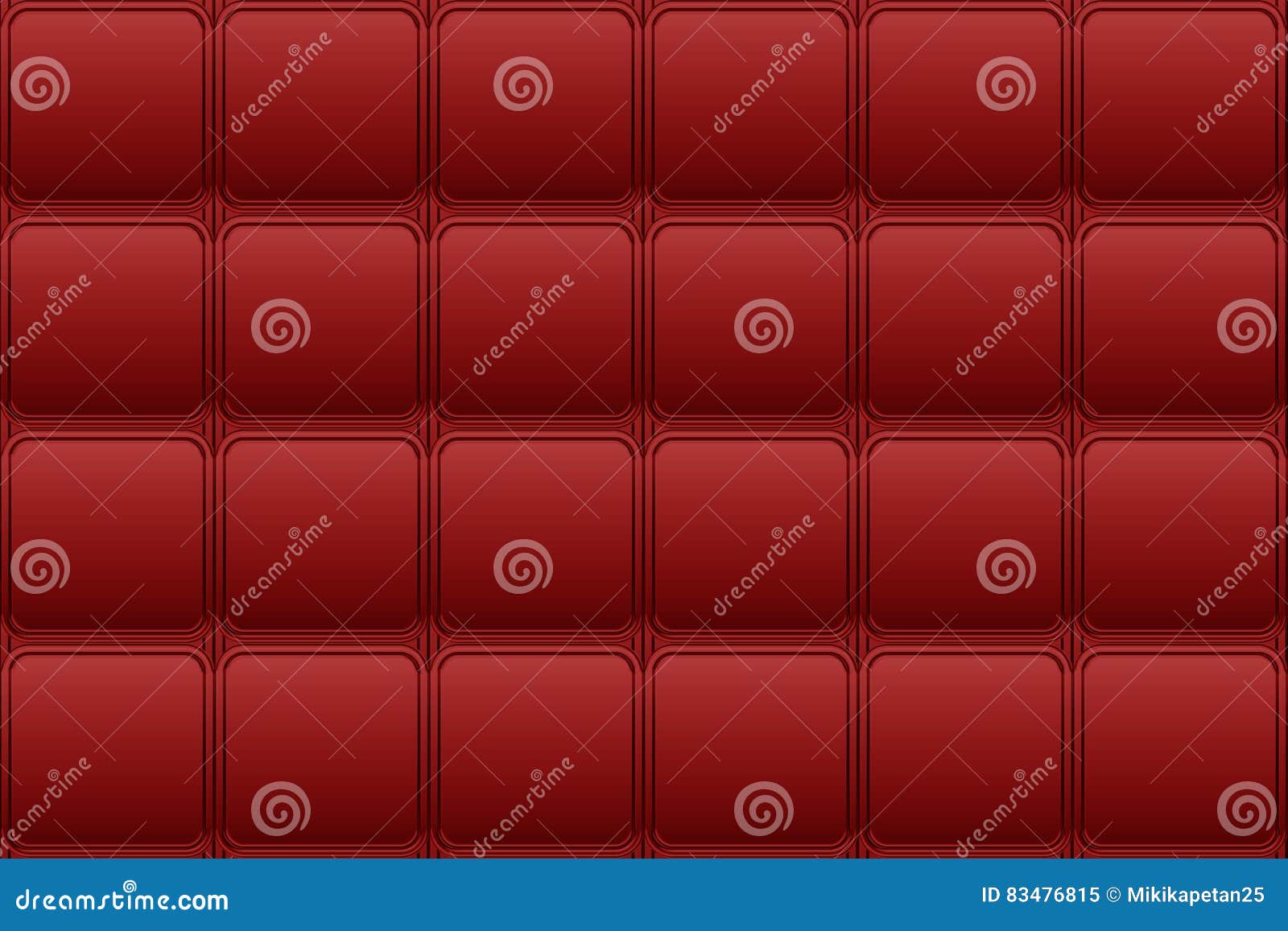 Red Background 3d Illustration Stock Illustration - Illustration of ...