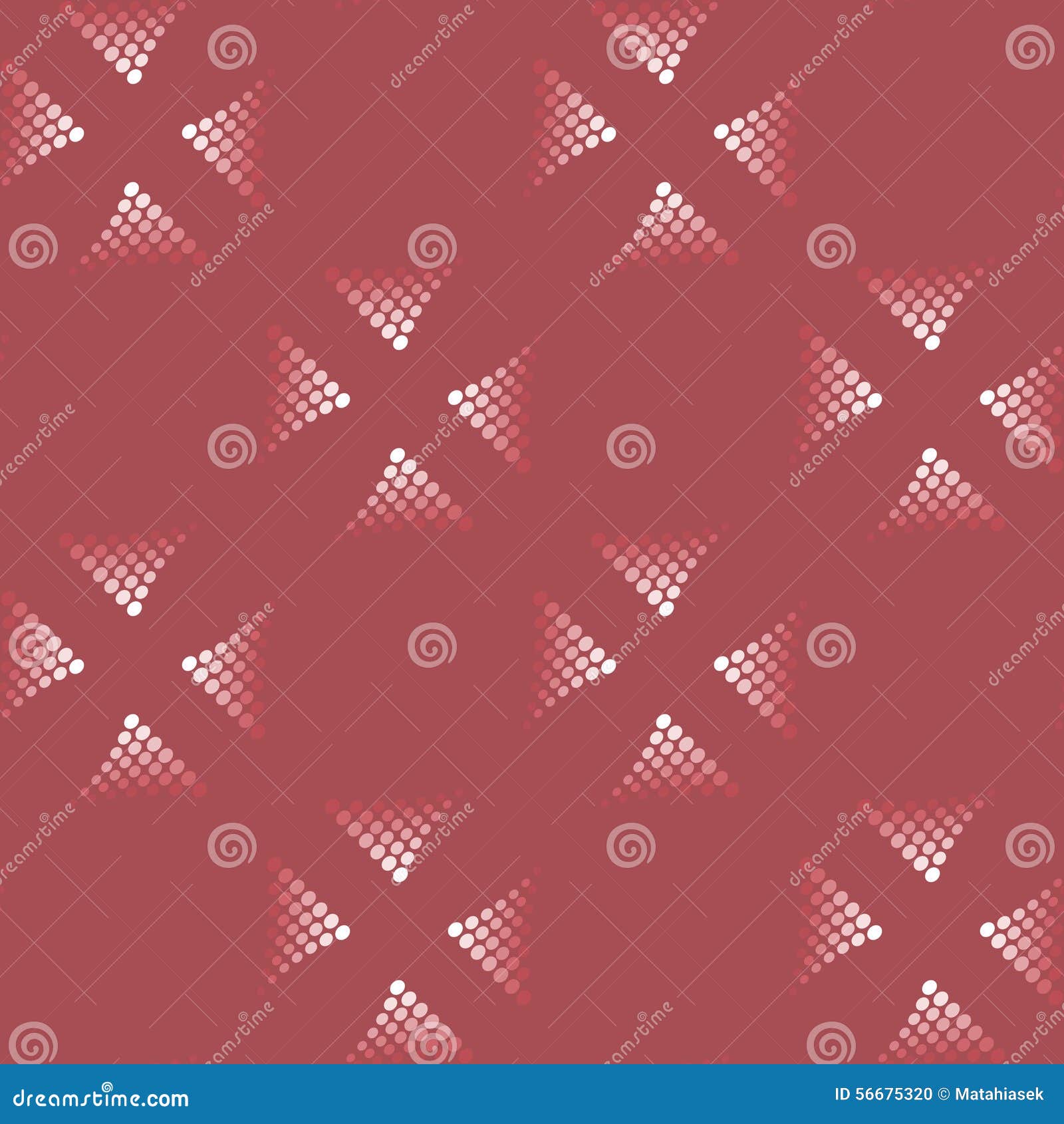Red Background with Dotted Motif Stock Illustration - Illustration of ...