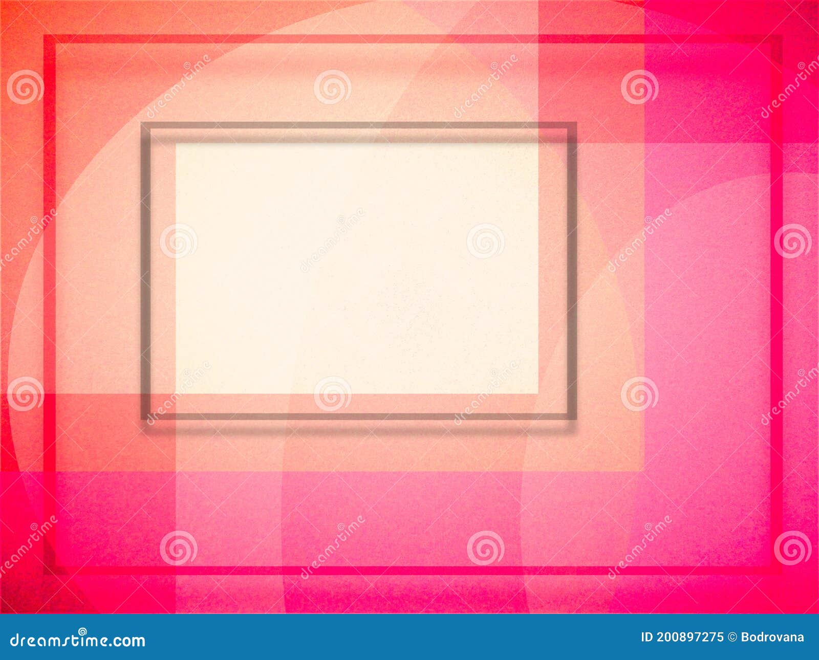 Red Background with Frame and Gradient. Stock Illustration ...