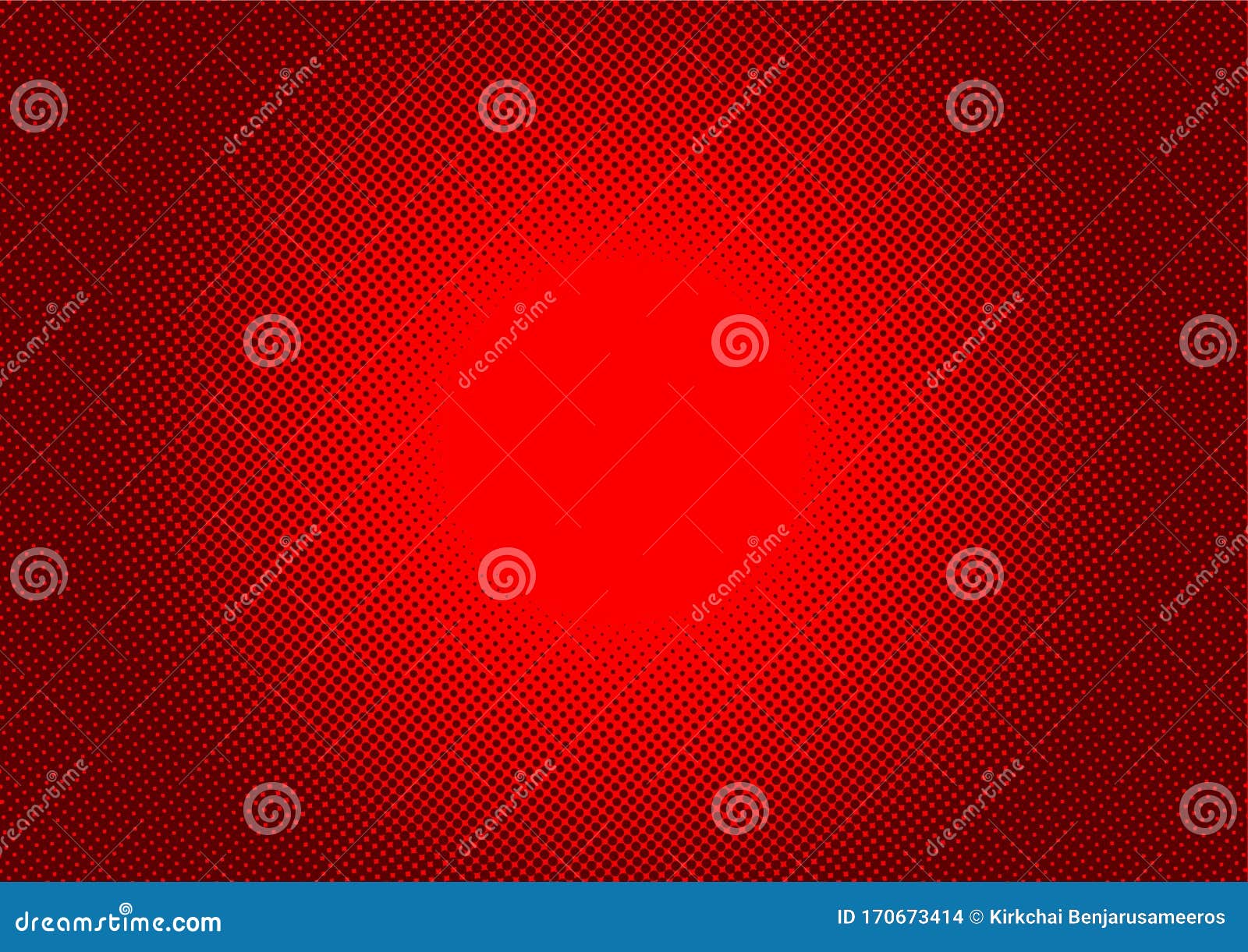 Red Background Halftone Screen 75 Stock Vector - Illustration of bright ...