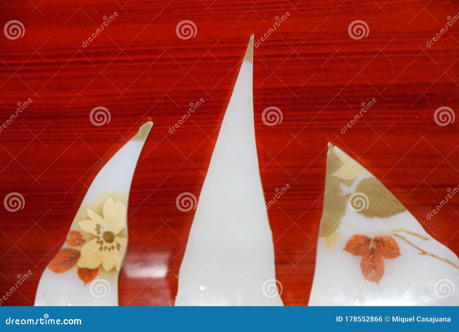 Red Background with Light Reflections and White Shapes Stock Photo ...
