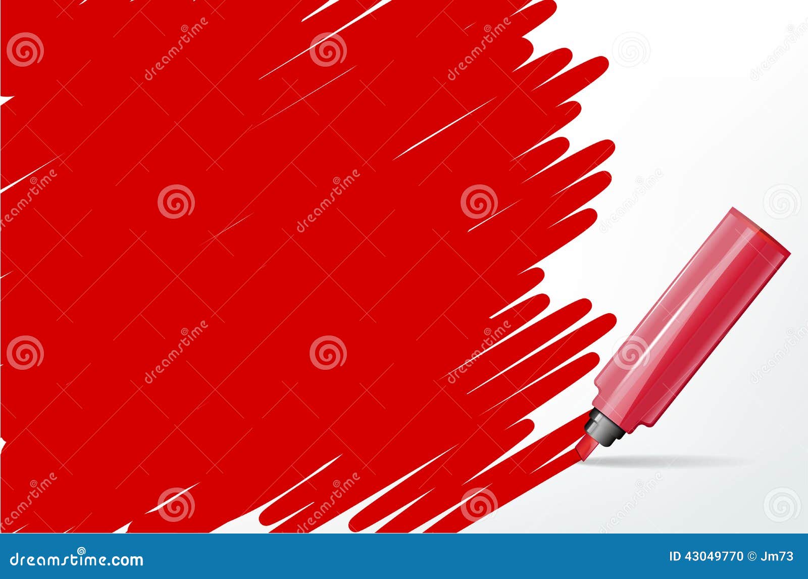 Red Background with Marker and Scribble - Place for Your Text Stock ...