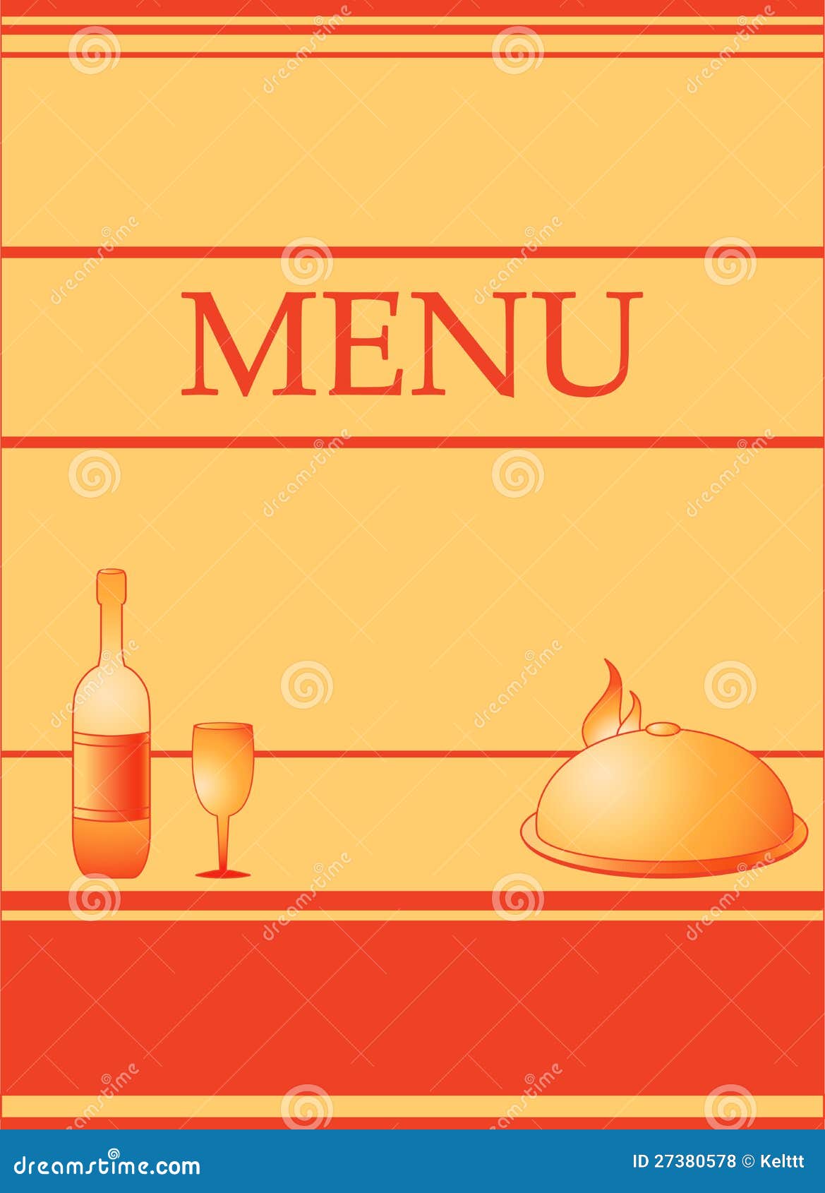Red Background for Restaurant Menu Stock Vector - Illustration of dish ...