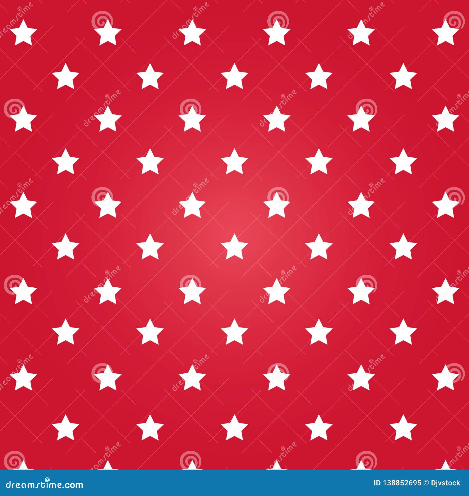 Red Background Stars Decoration Pattern Stock Vector - Illustration of ...