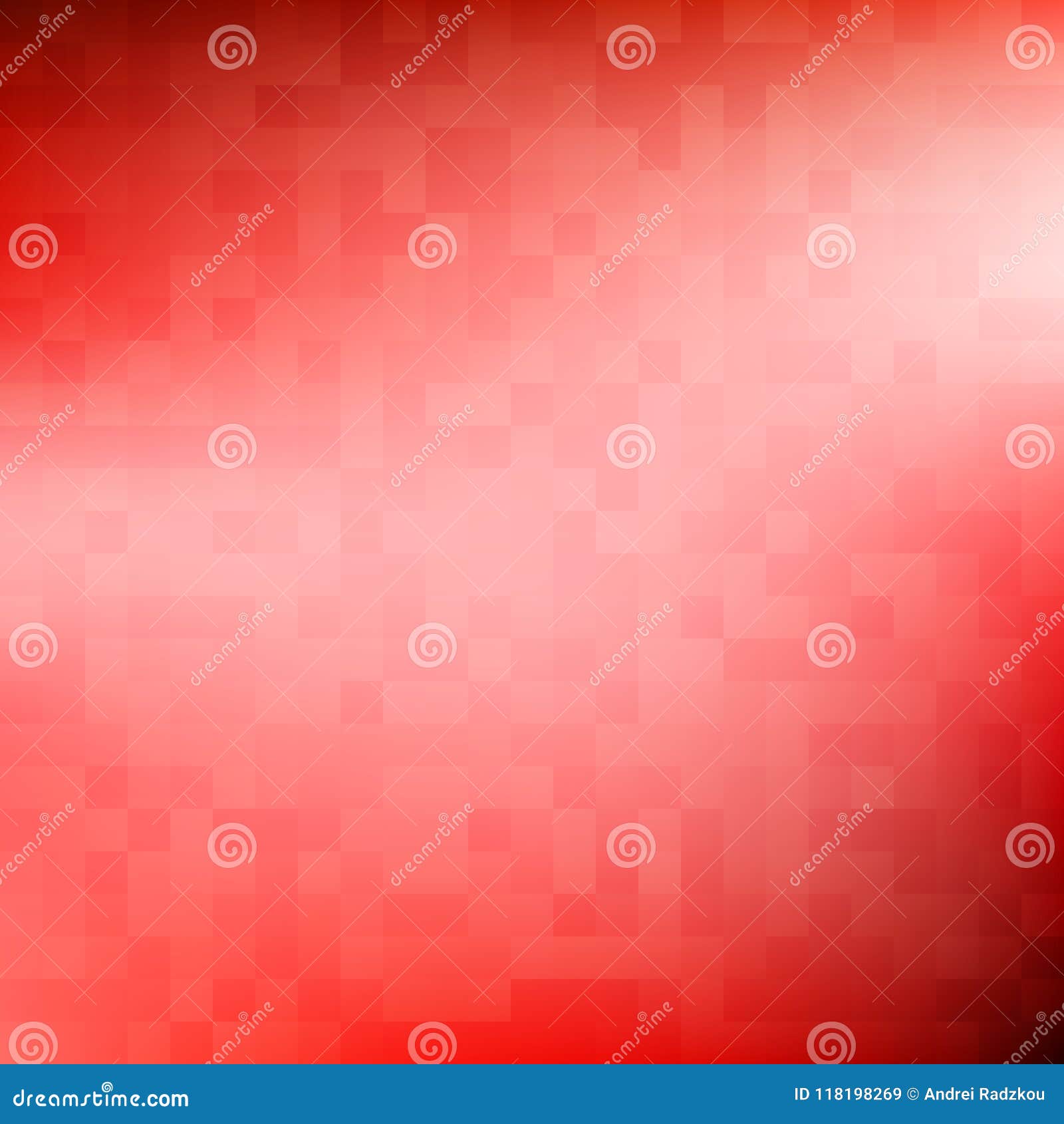 Red Background Textured by Squares. Vector Pattern Stock Vector ...