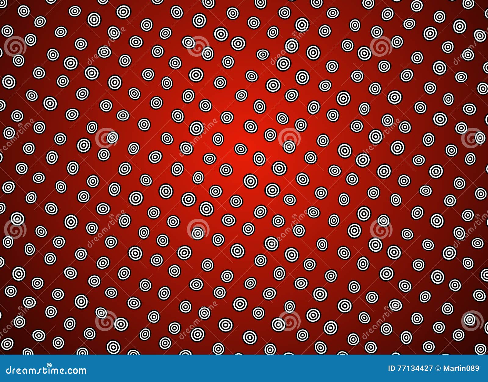 Red Background with White Dots Stock Illustration - Illustration of ...