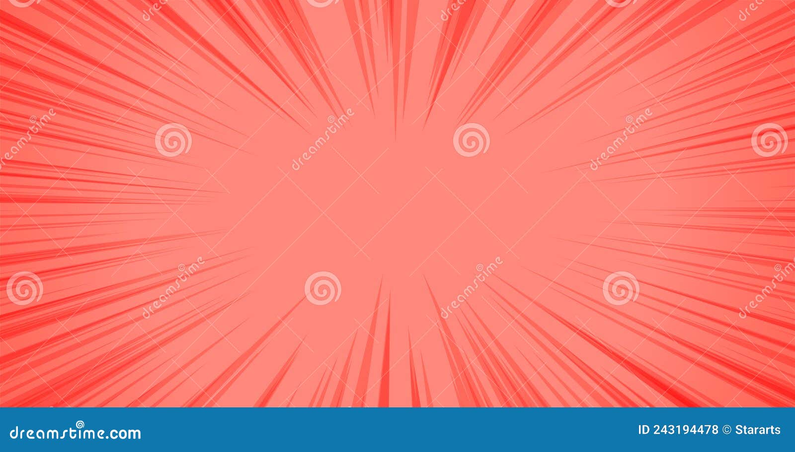 Red Background with Zoom Lines Stock Vector - Illustration of abstract ...