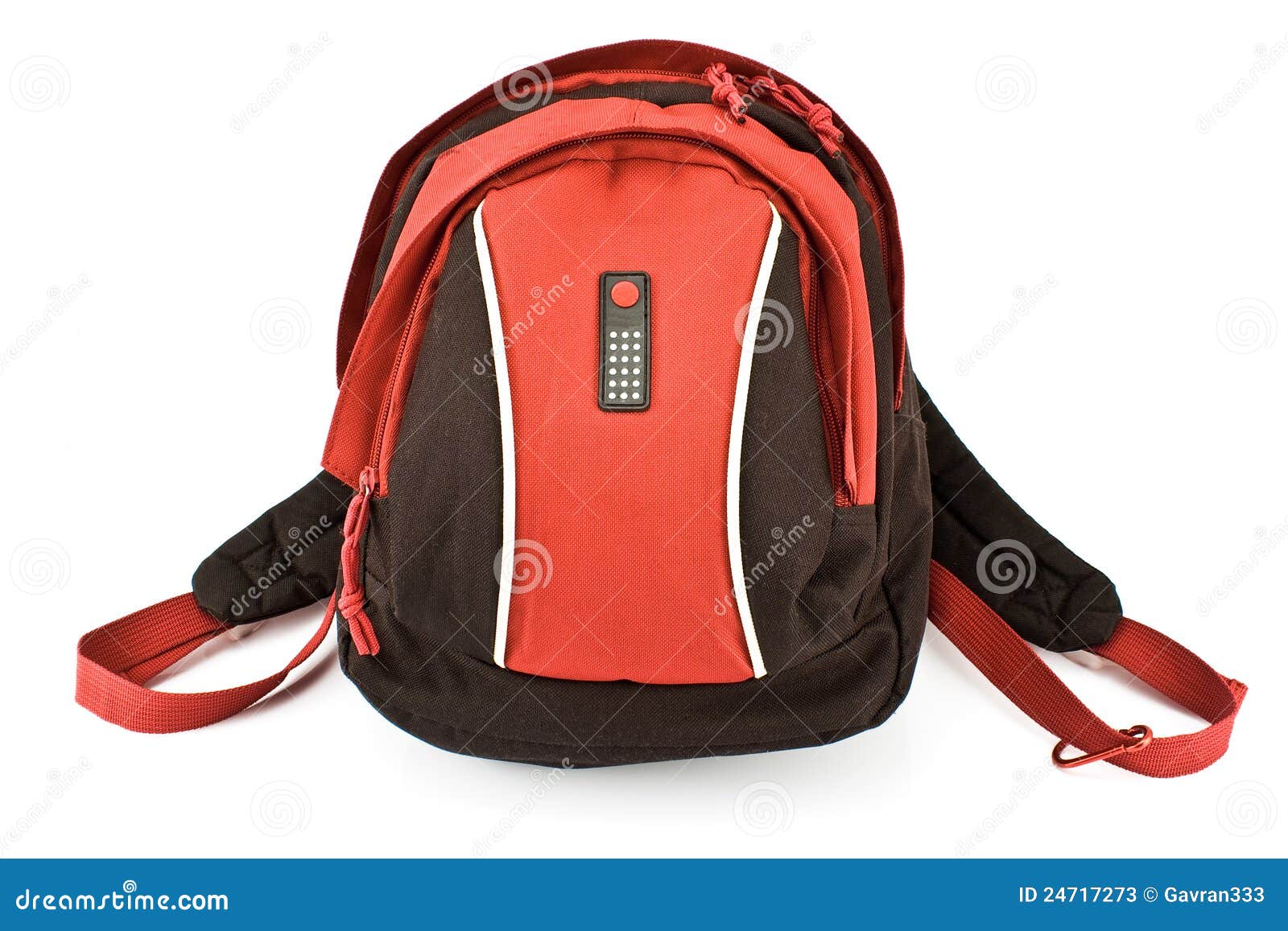 Red backpack stock image. Image of alpines, haversack - 24717273