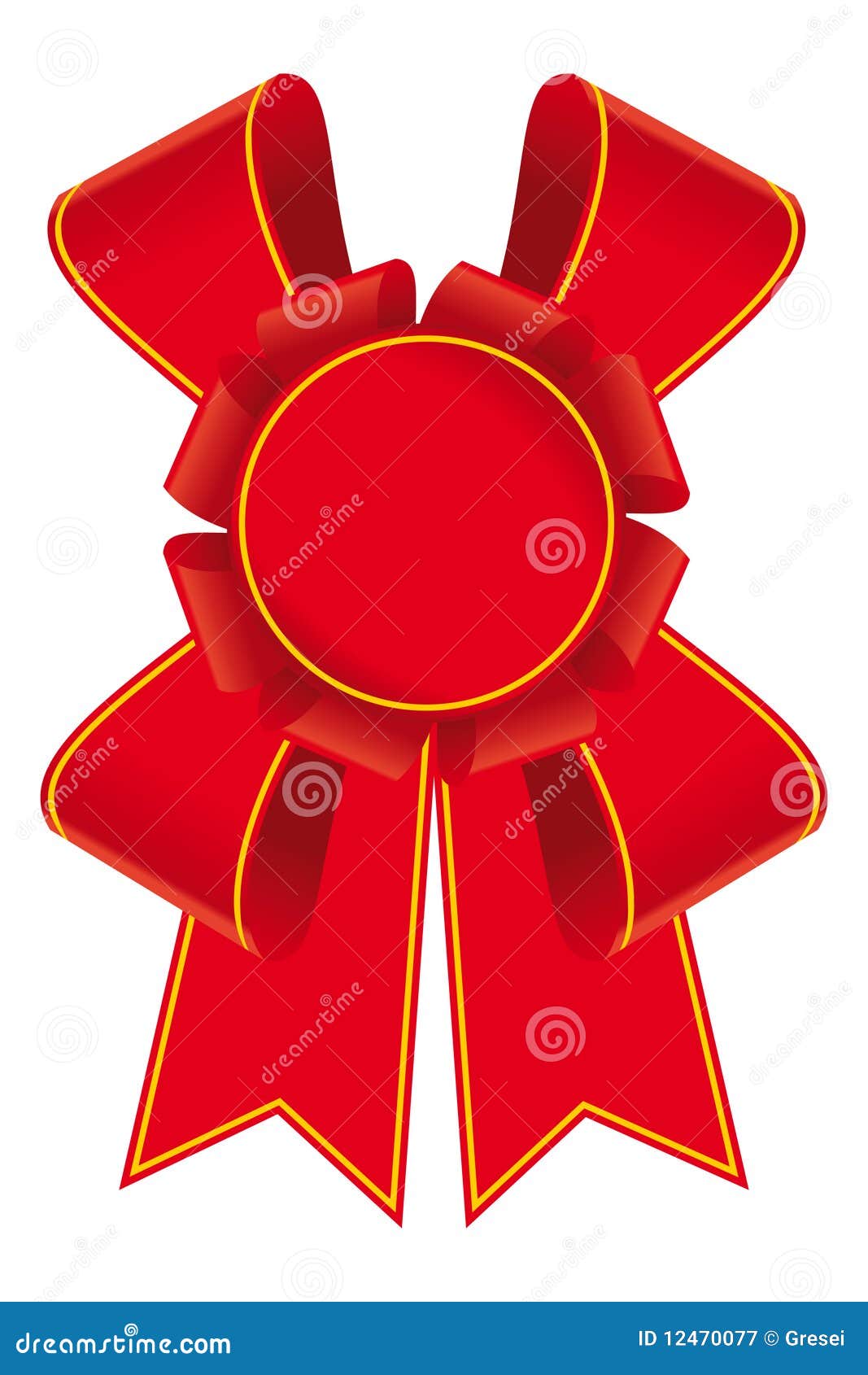 Red Badges stock vector. Illustration of element, decoration - 12470077