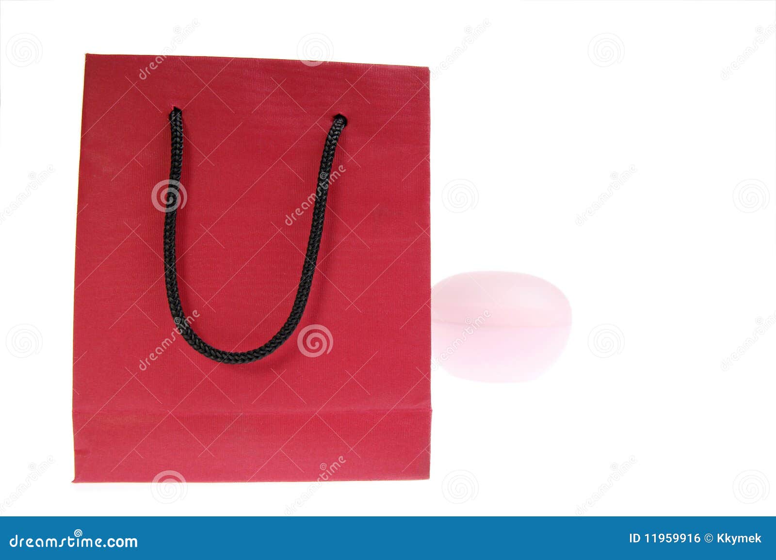 Red bag isolated on white stock photo. Image of black - 11959916