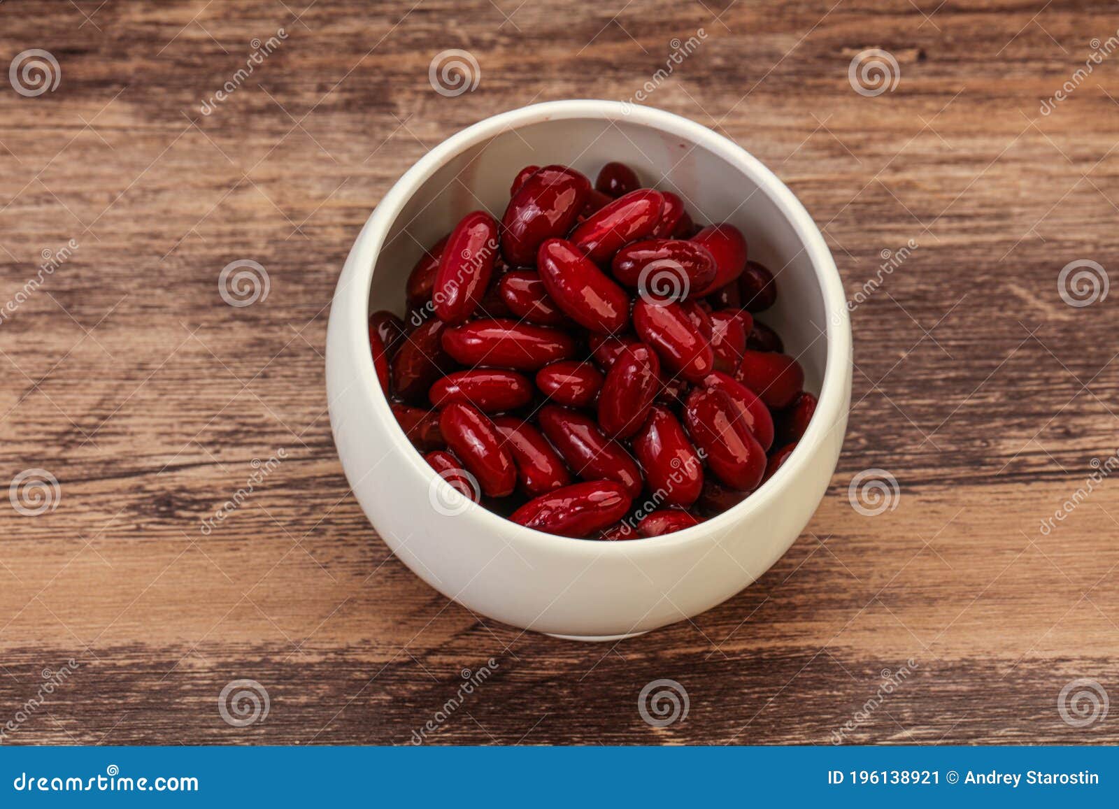 Red Baked Kidney in the Bowl Stock Image - Image of seed, natural ...