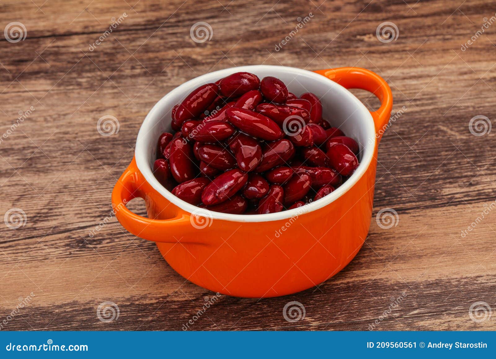 Red Baked Kidney in the Bowl Stock Image - Image of food, organic ...