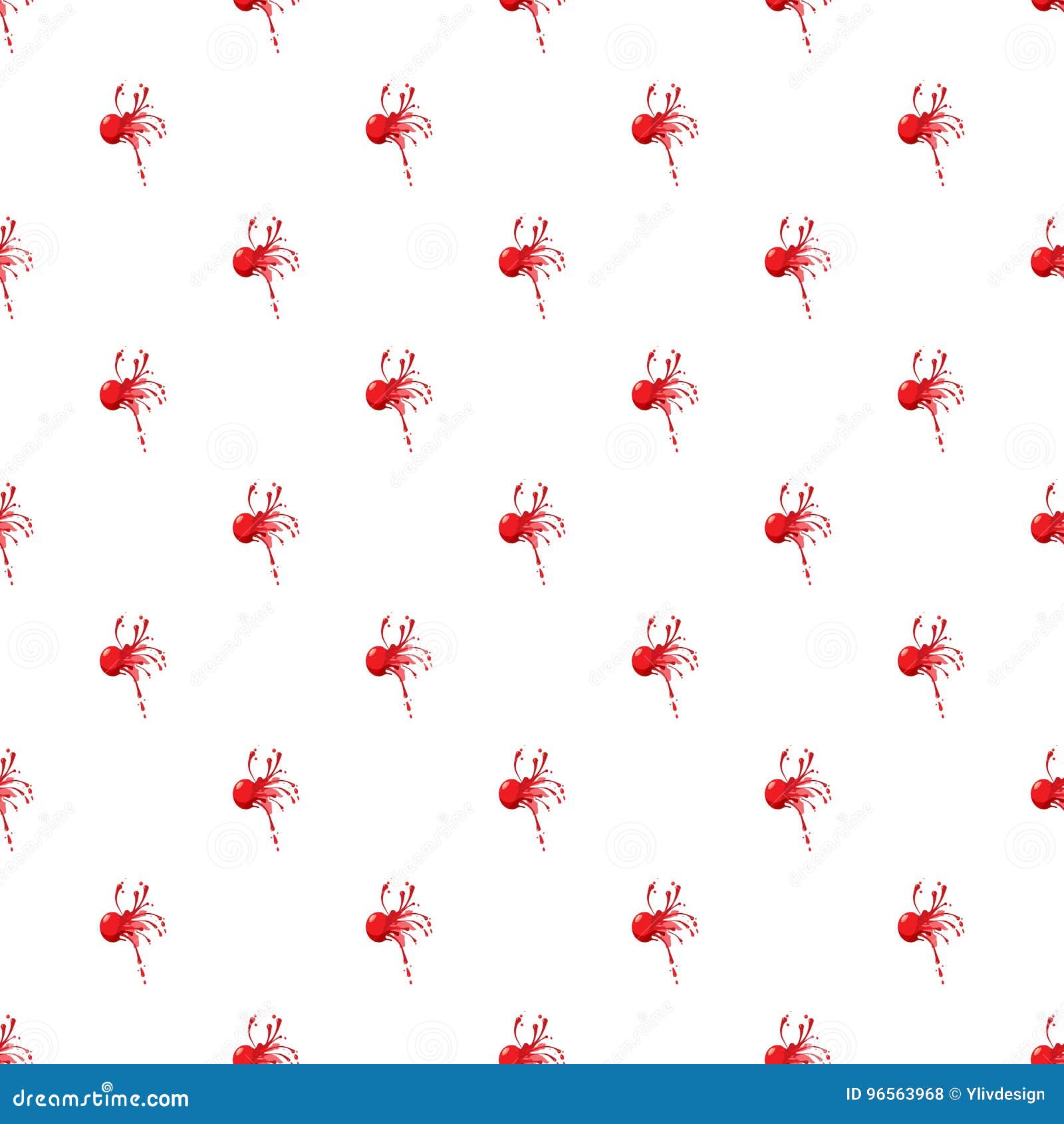 Red ball paintball pattern stock vector. Illustration of activity ...