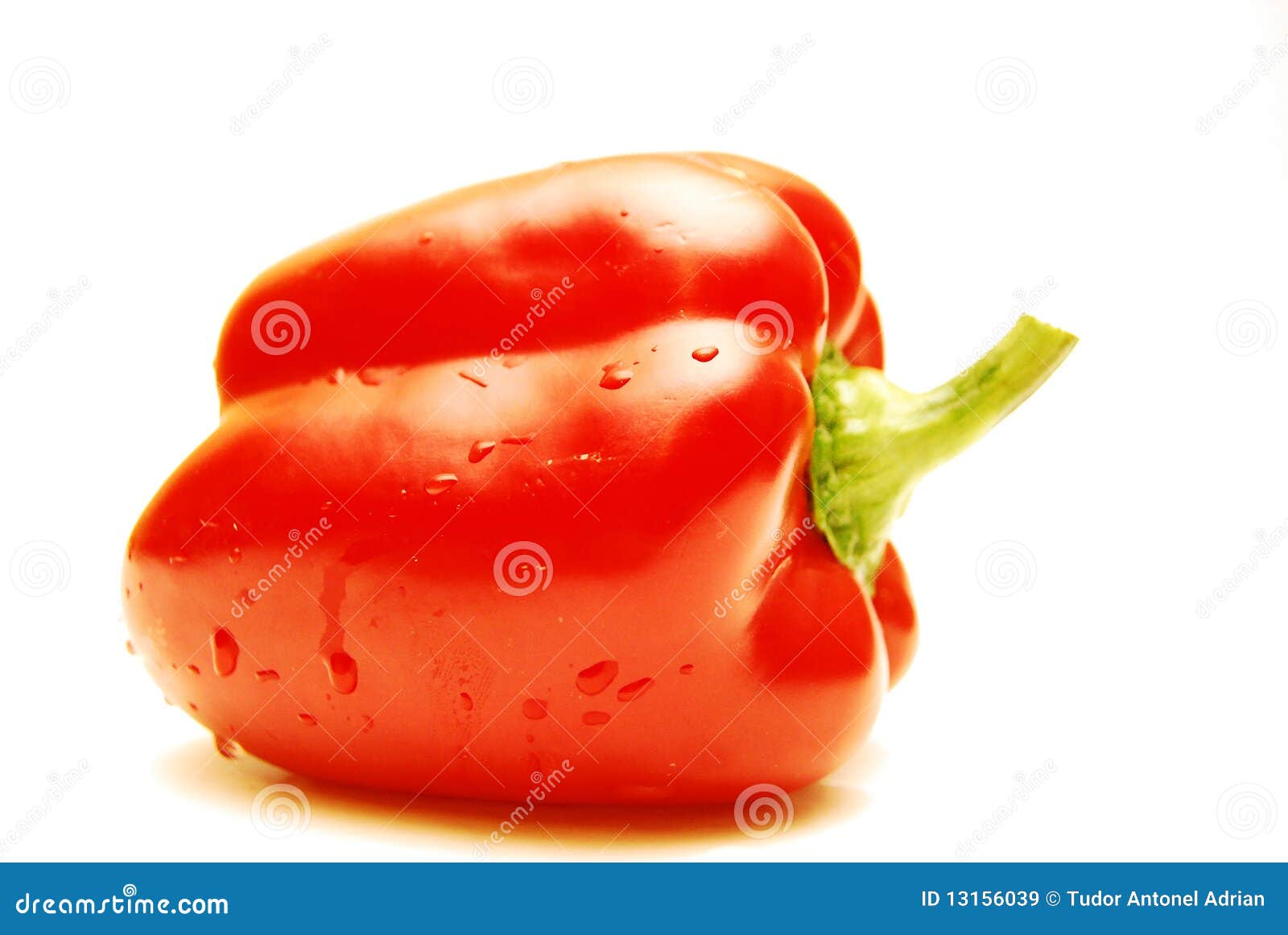 Red ball pepper stock image. Image of isolated, cooking - 13156039
