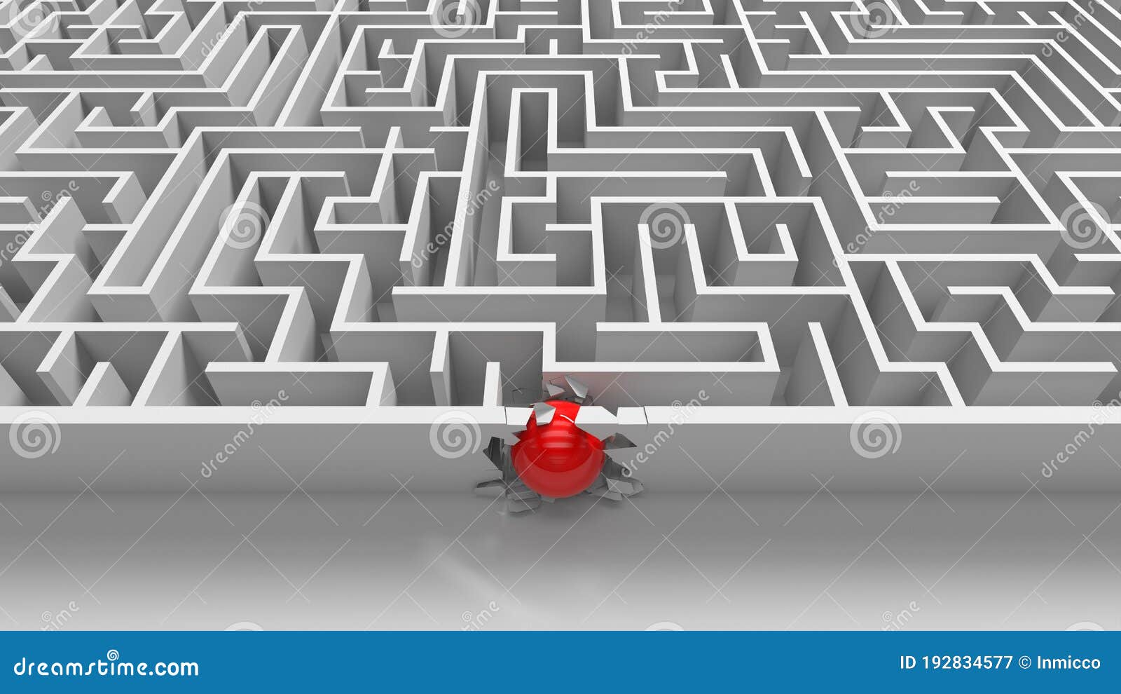 Red Ball in White Maze. the Concept of Solving Complex Business ...