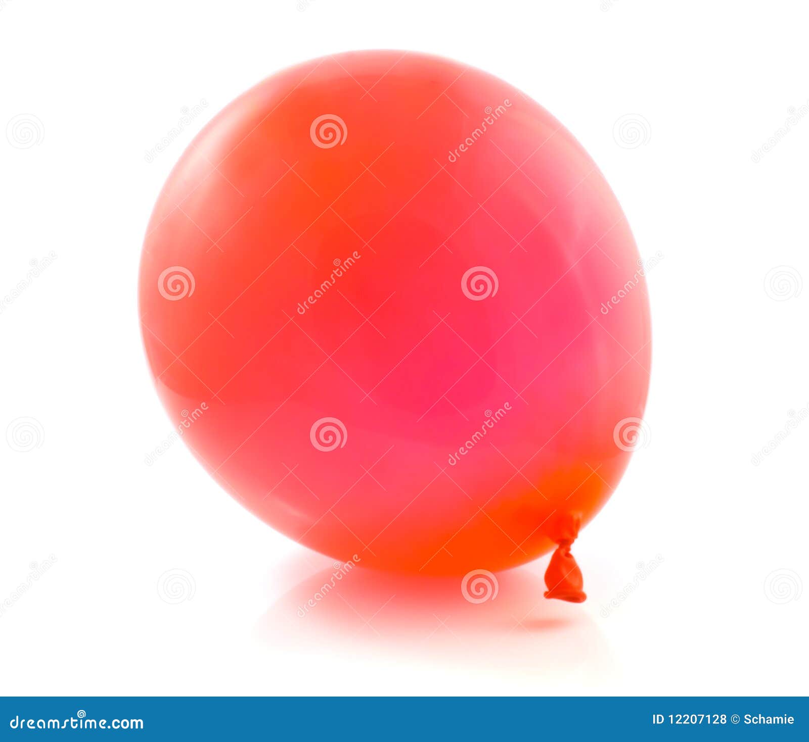 Red balloon stock photo. Image of blue, color, path, oxygen - 12207128