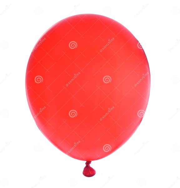 Red balloon stock photo. Image of birthday, single, decoration - 3066028