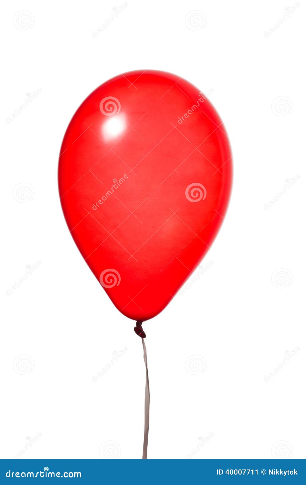 Red balloon stock image. Image of balloon, year, birthday - 40007711