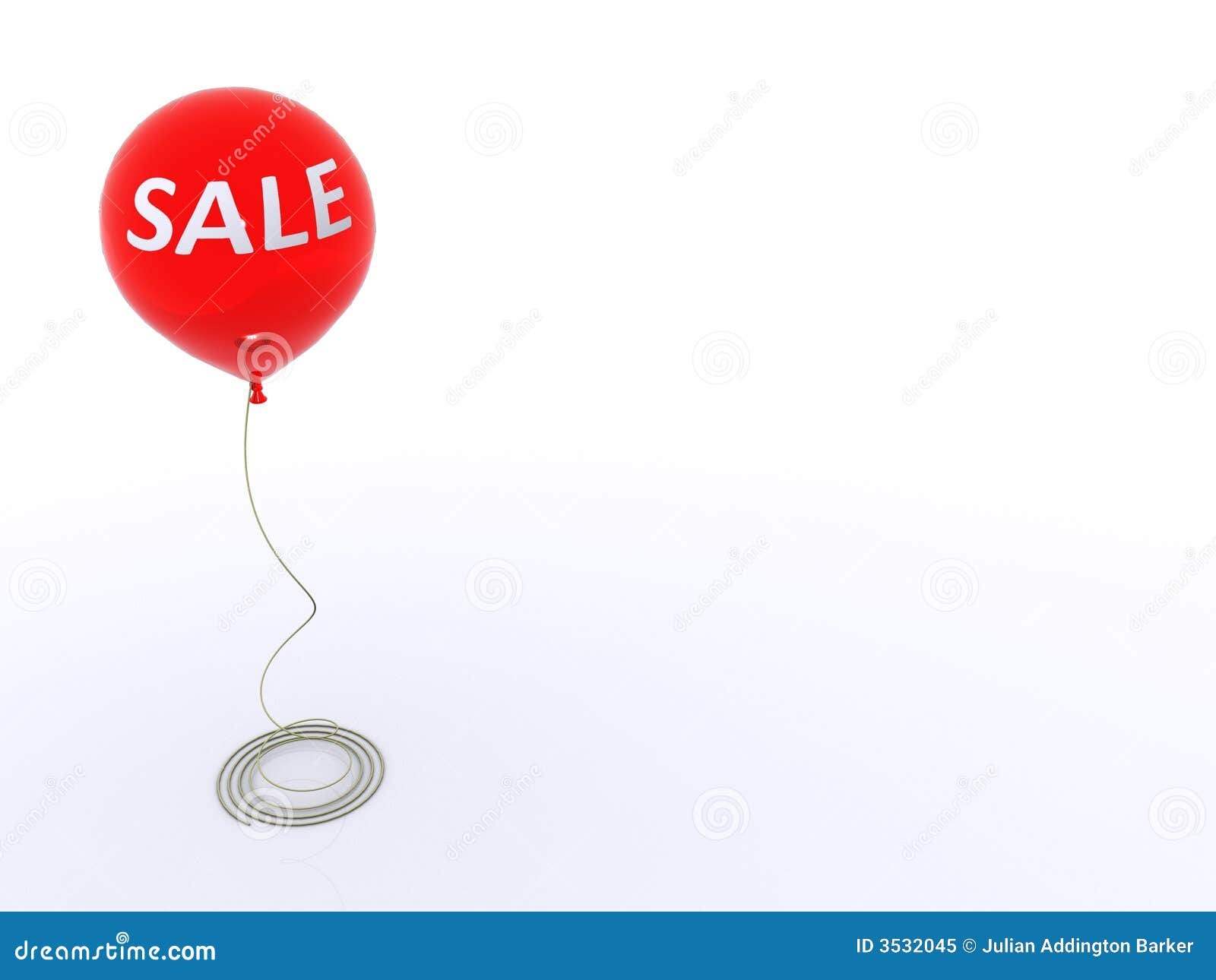 Red balloon Sale stock image. Image of competition, credit - 3532045