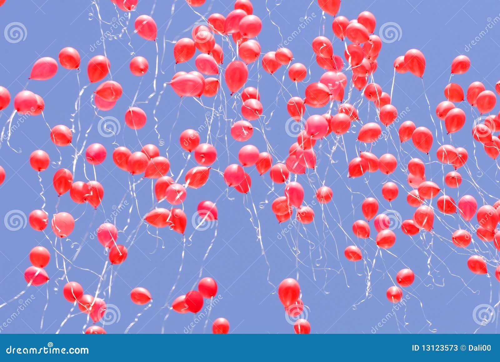 Red balloons stock image. Image of meal, fast, color - 13123573