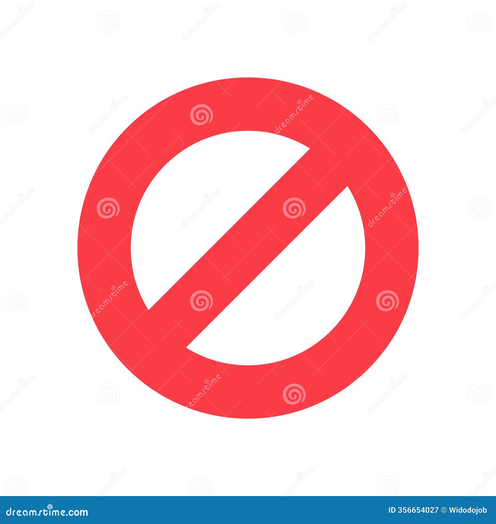 Bus Prohibition Icon. Blue Bus Symbol. No Entry Sign. Red Prohibition ...