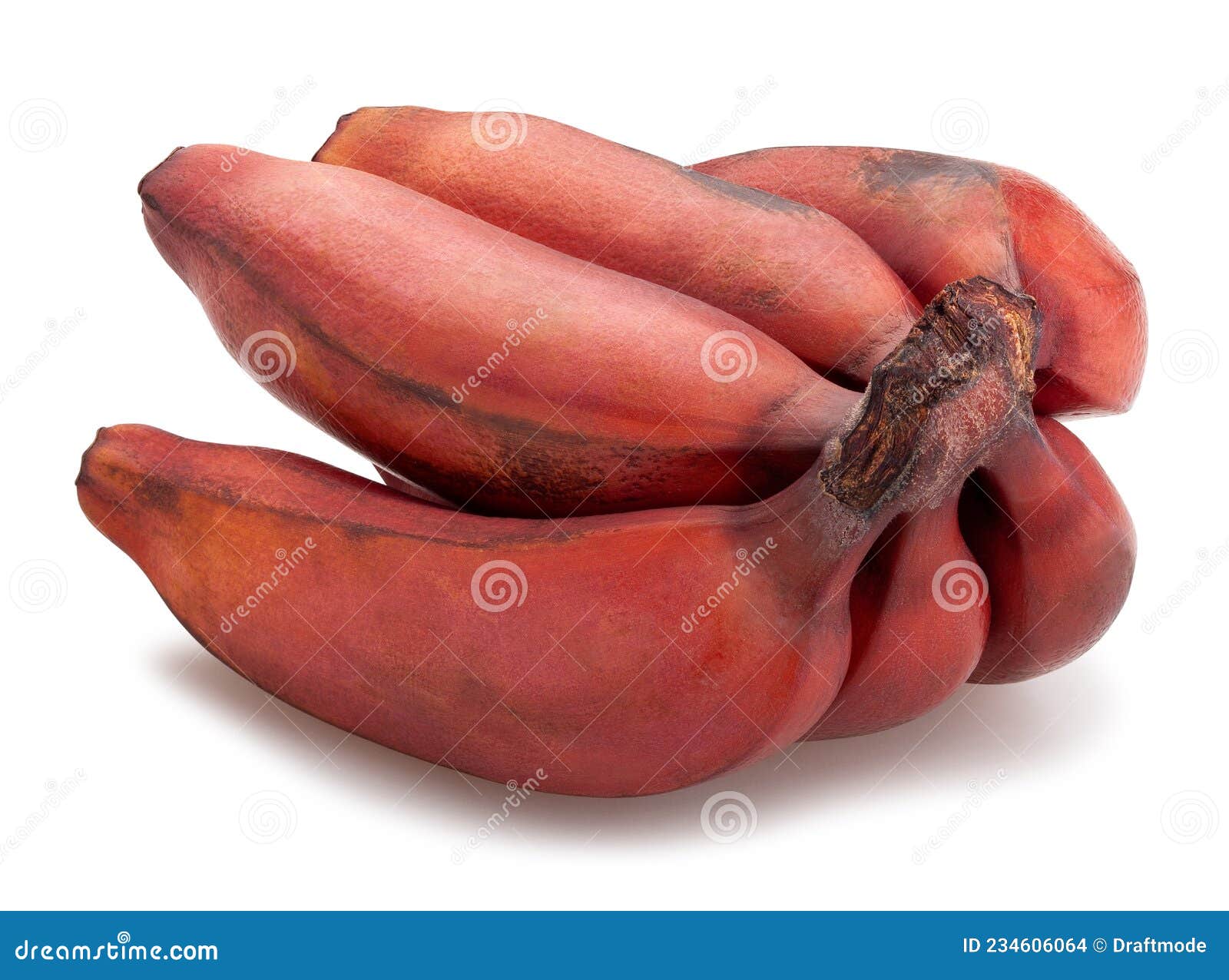 Red banana path isolated stock photo. Image of healthy - 234606064