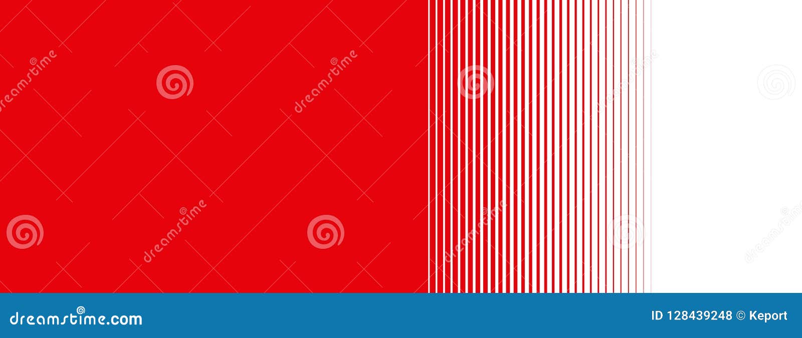 Red Banner with Soft Color Transition Made of Stripes Stock ...