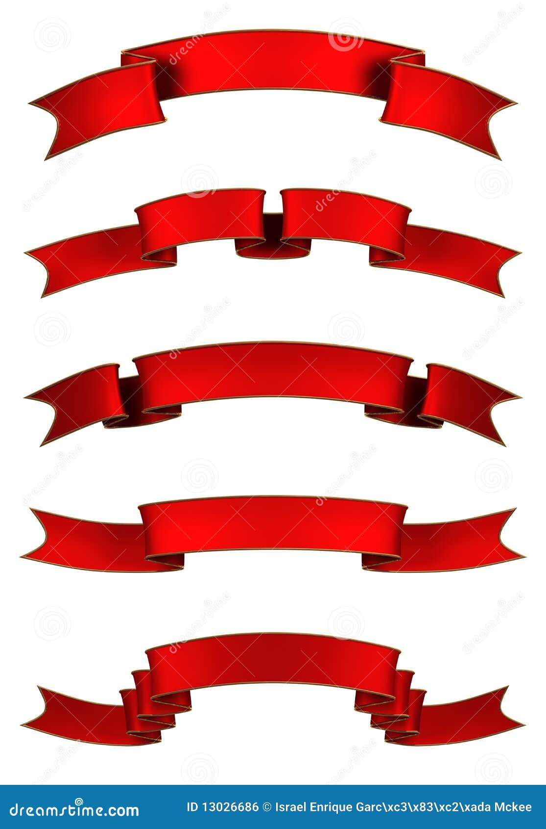 Red Banners stock illustration. Illustration of color - 13026686