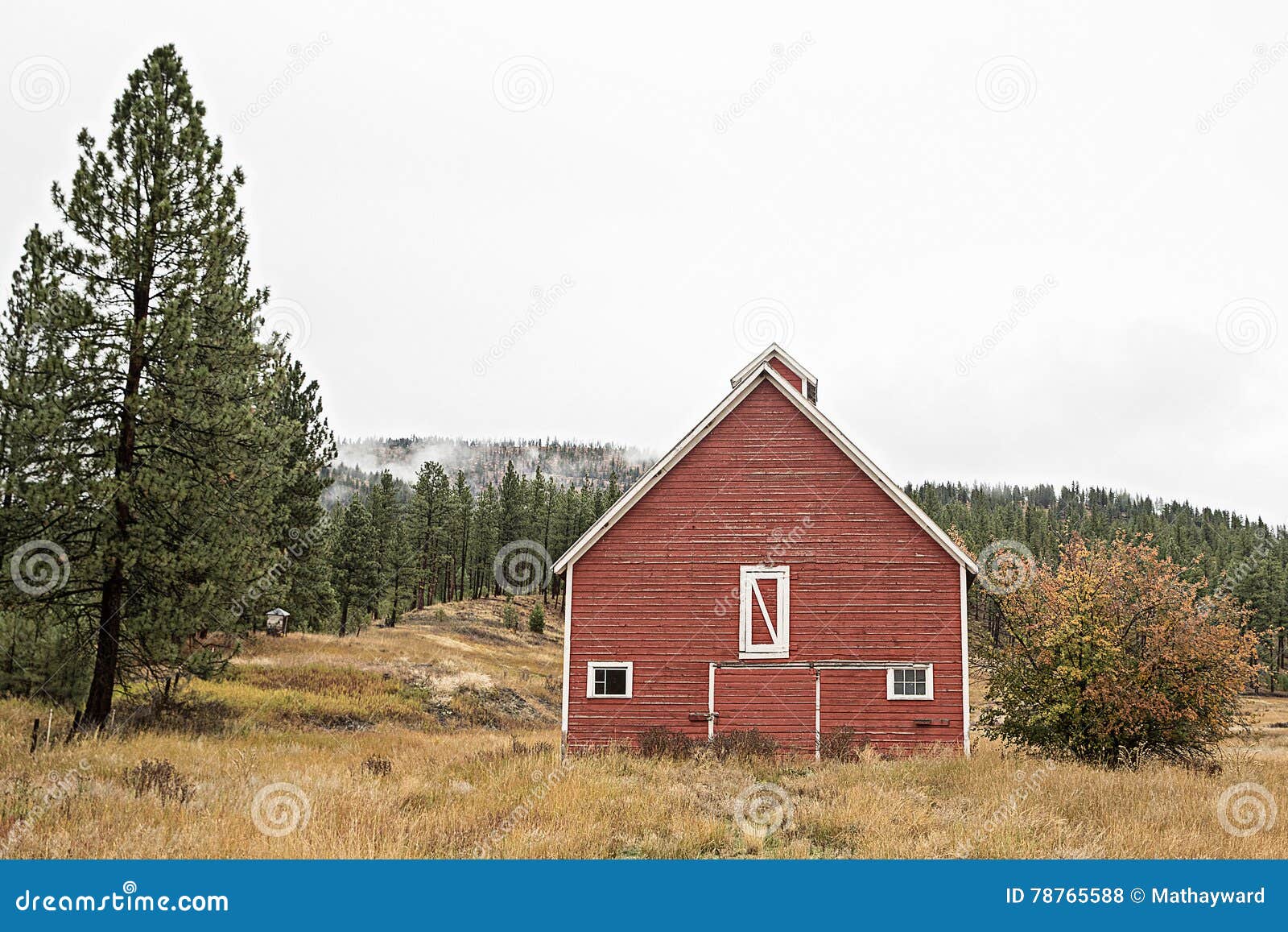 Red barn stock photo. Image of nature, vintage, farm - 78765588