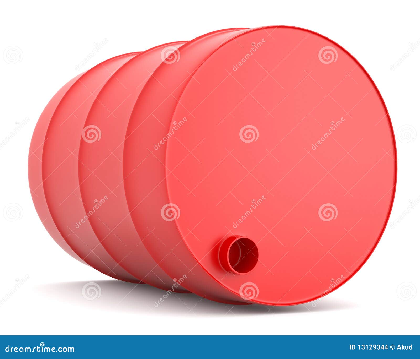 Red barrel stock illustration. Illustration of benzine - 13129344