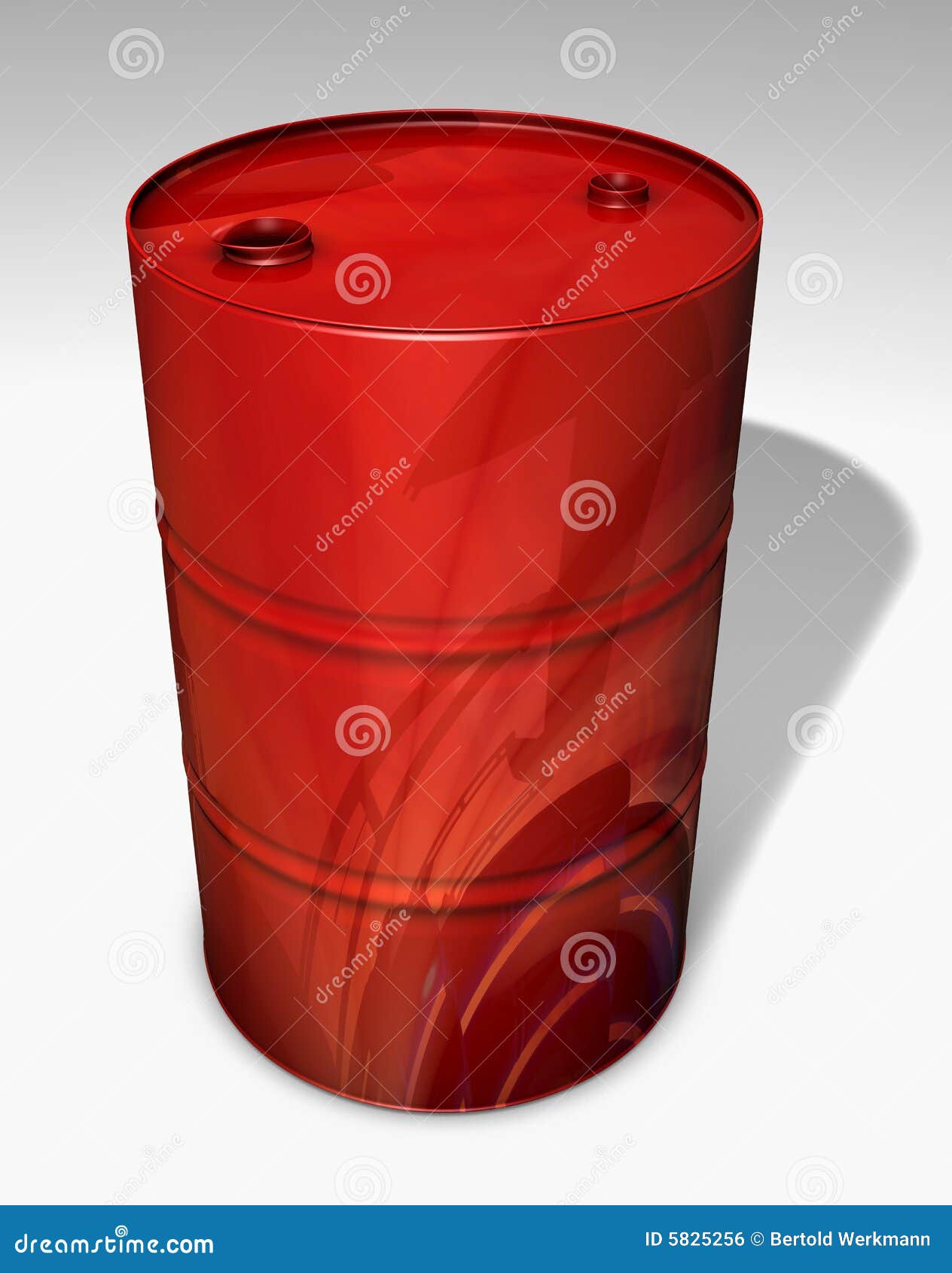 Red Barrel stock illustration. Illustration of drum, packaging - 5825256