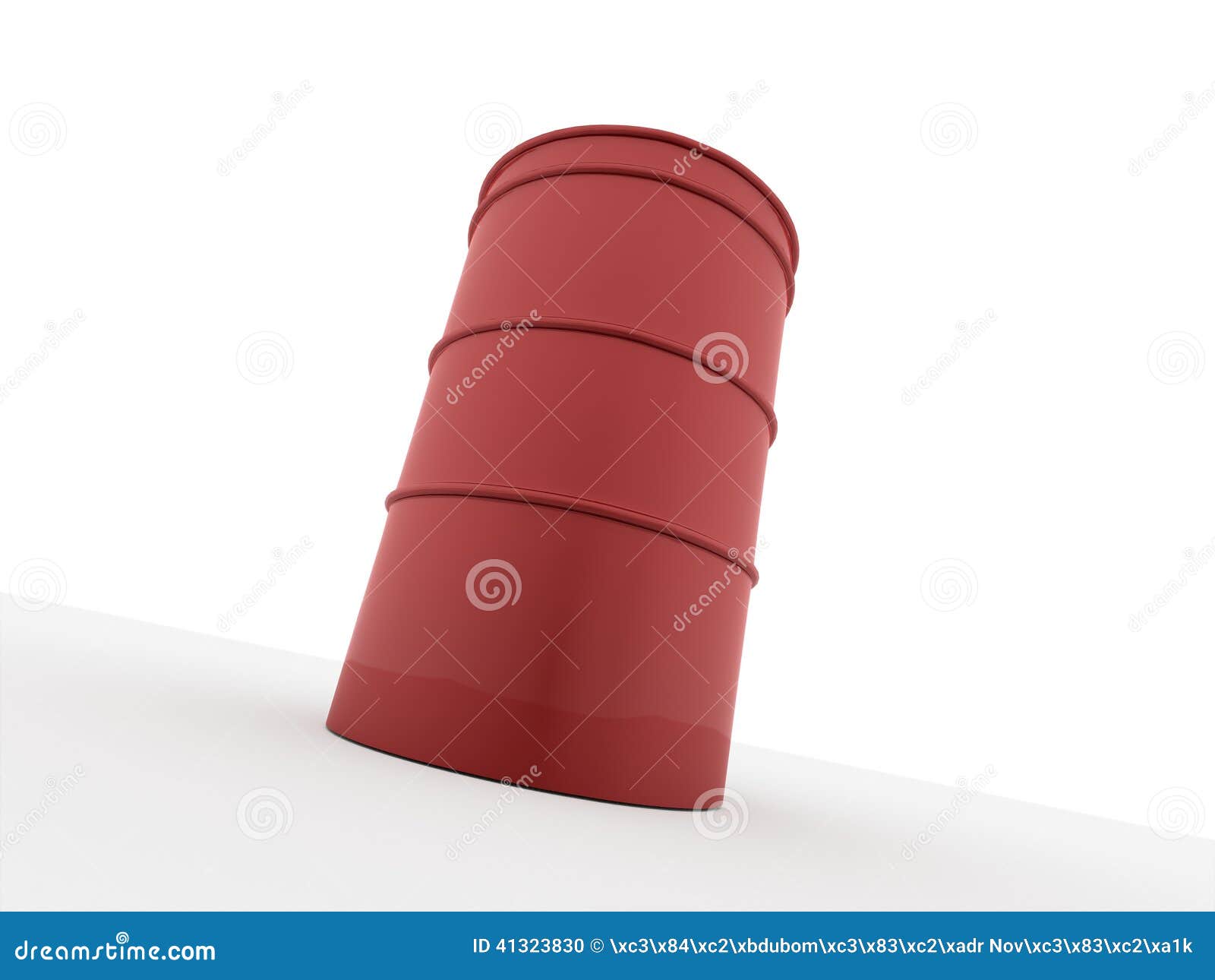 Red barrel isolated stock illustration. Illustration of diesel - 41323830