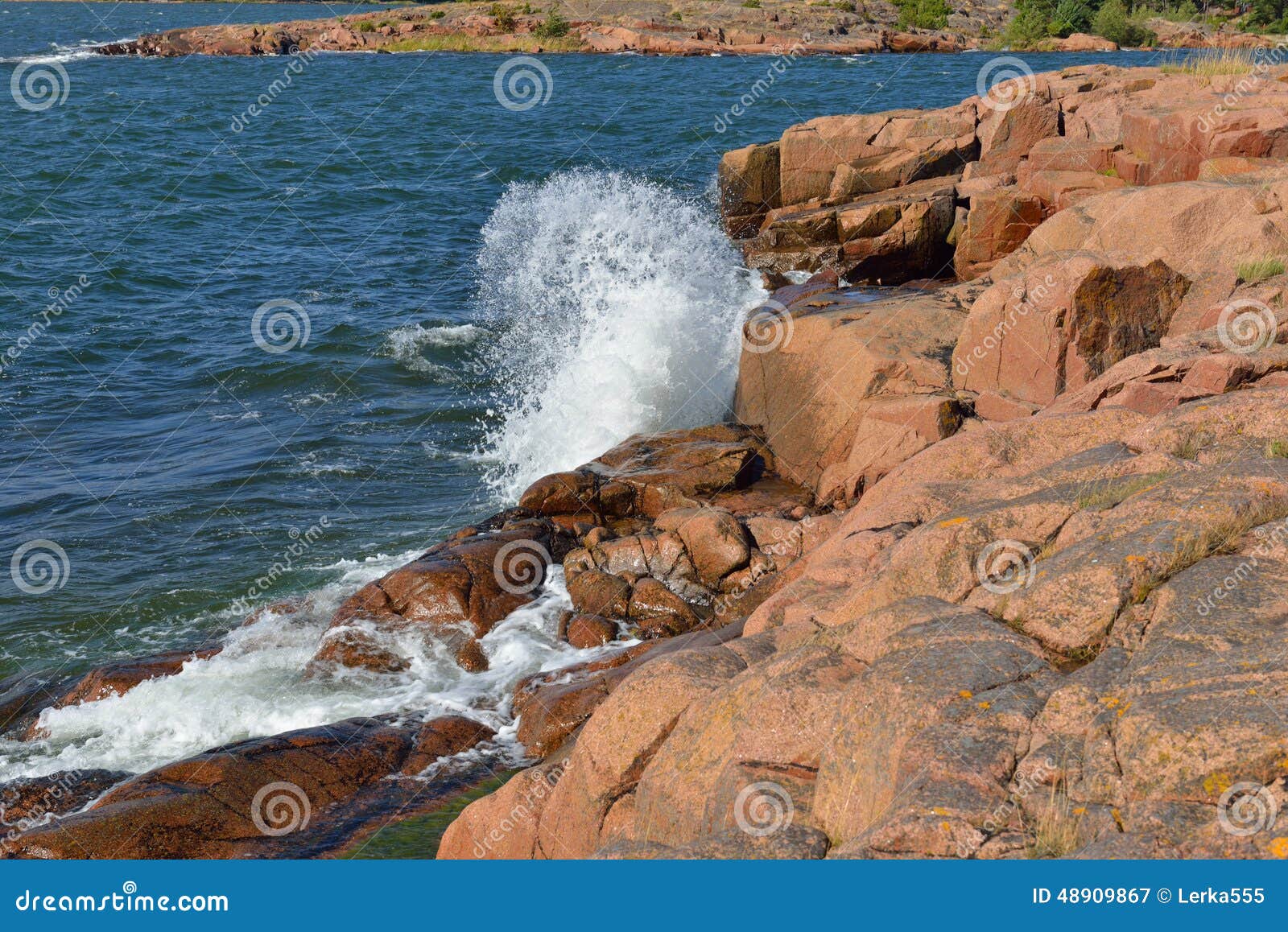 Red basalt cliffs stock image. Image of pink, beautiful - 48909867
