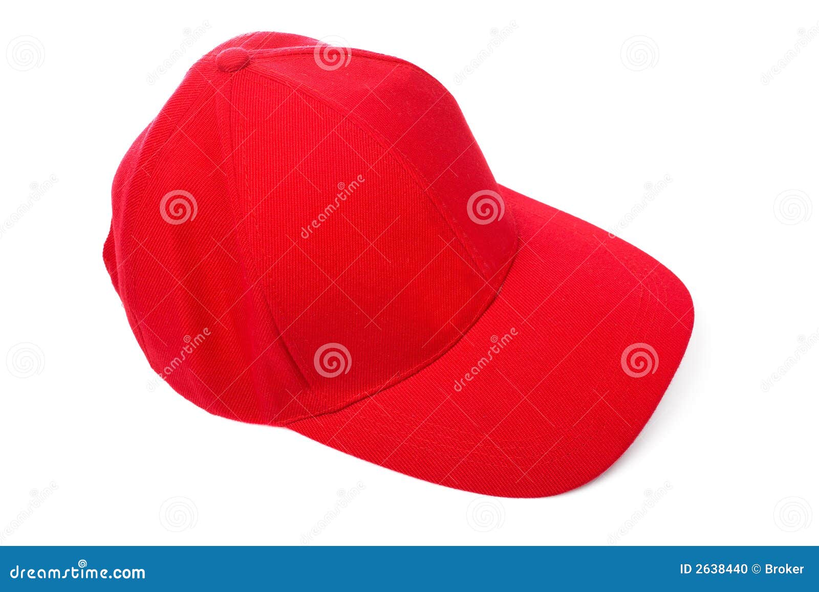 Red baseball cap stock photo. Image of clothes, accessory - 2638440