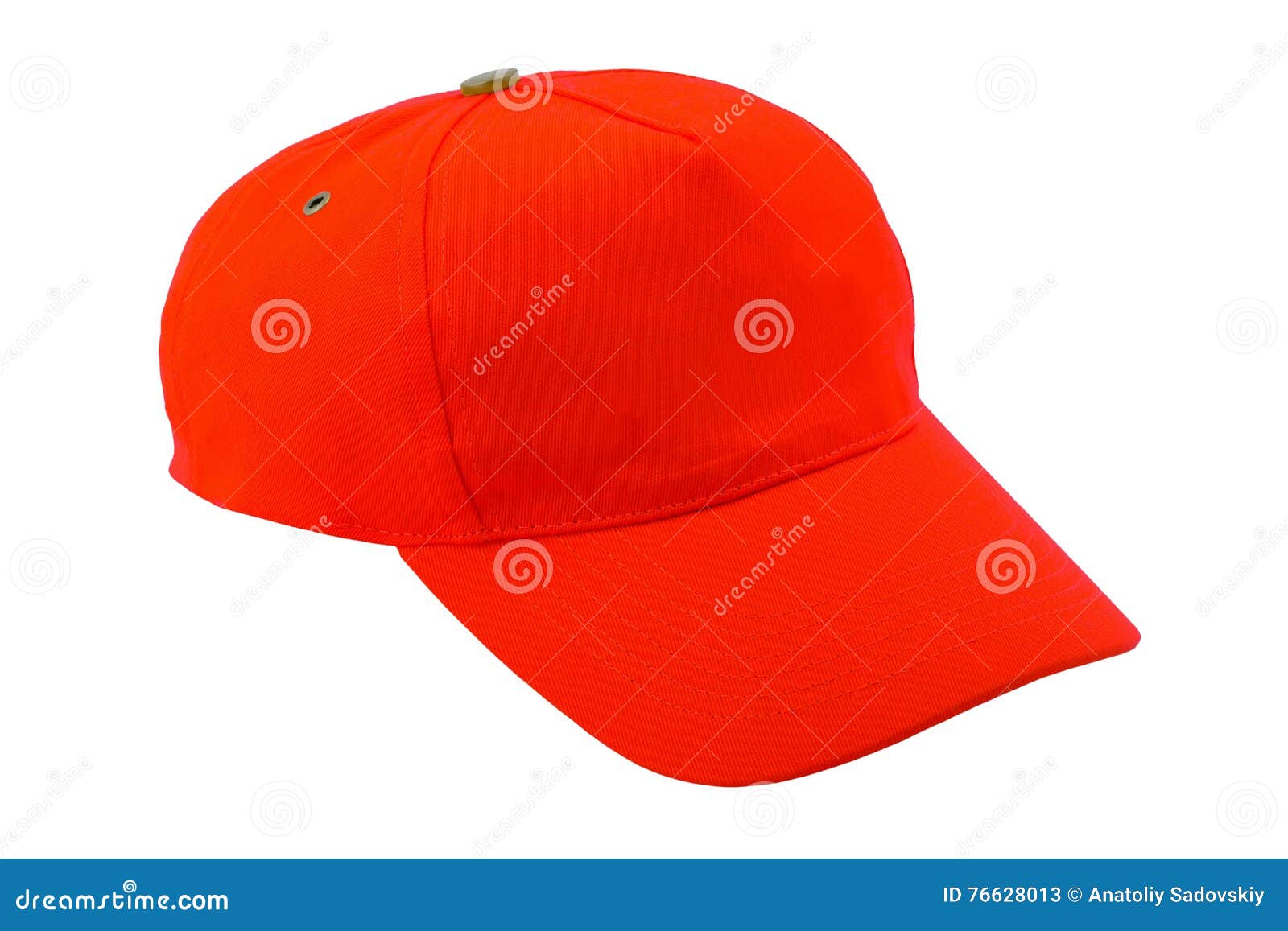 Red baseball cap stock image. Image of tweed, sport, accessory - 76628013