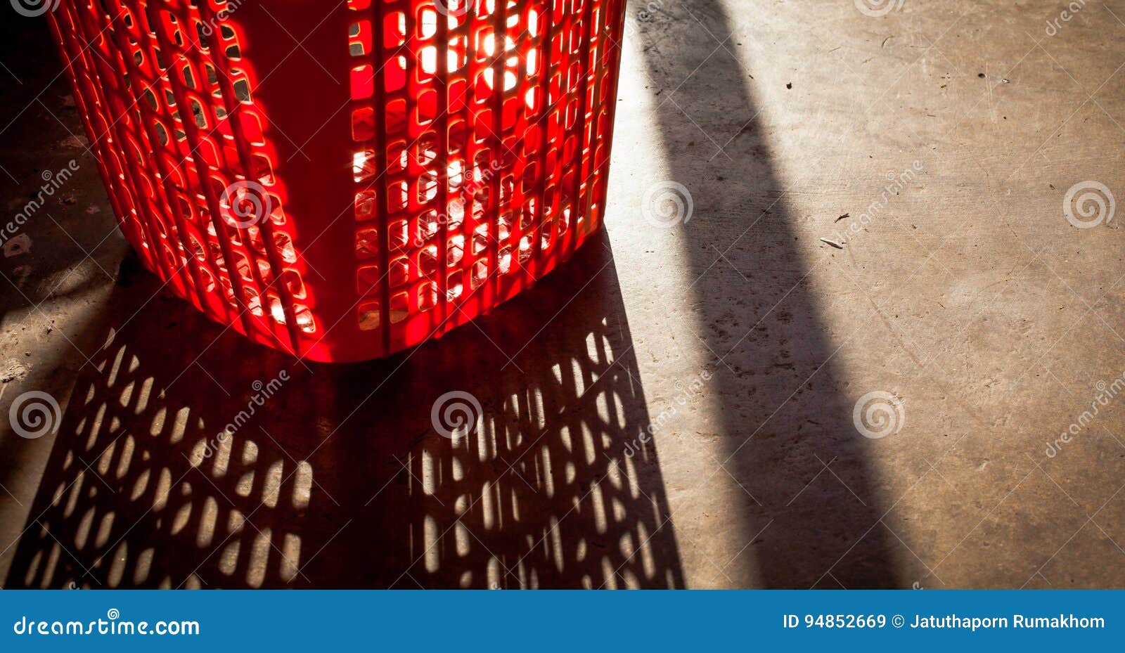 Red basket editorial stock image. Image of cloth, texture - 94852669
