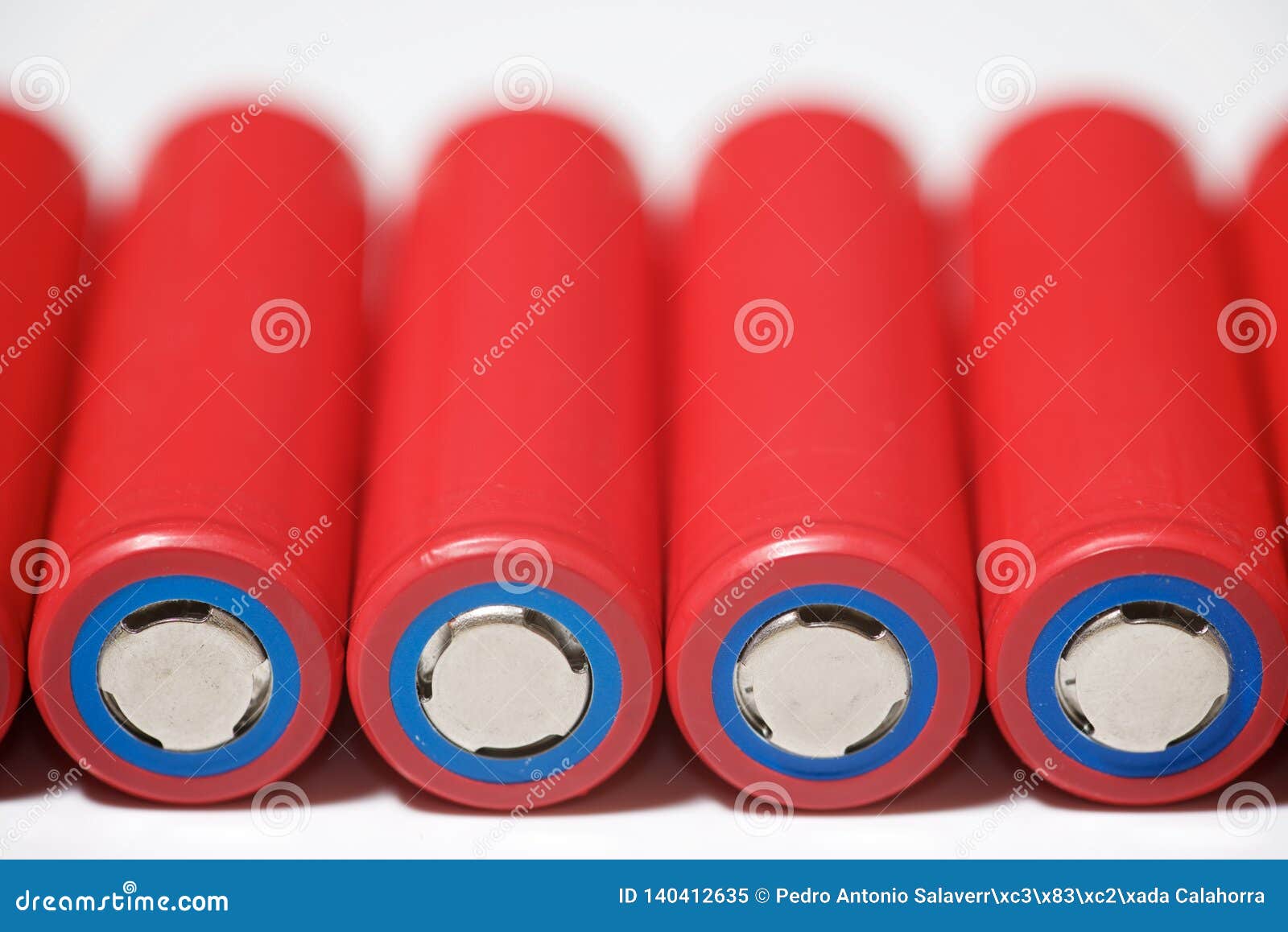 Red batteries view stock image. Image of batteries, cell - 140412635