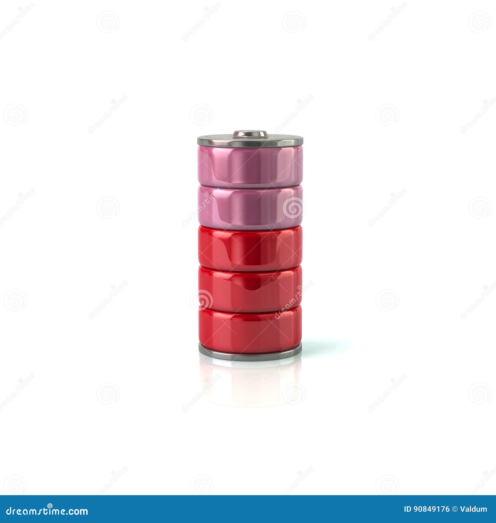 Red battery icon stock illustration. Illustration of cell - 90849176
