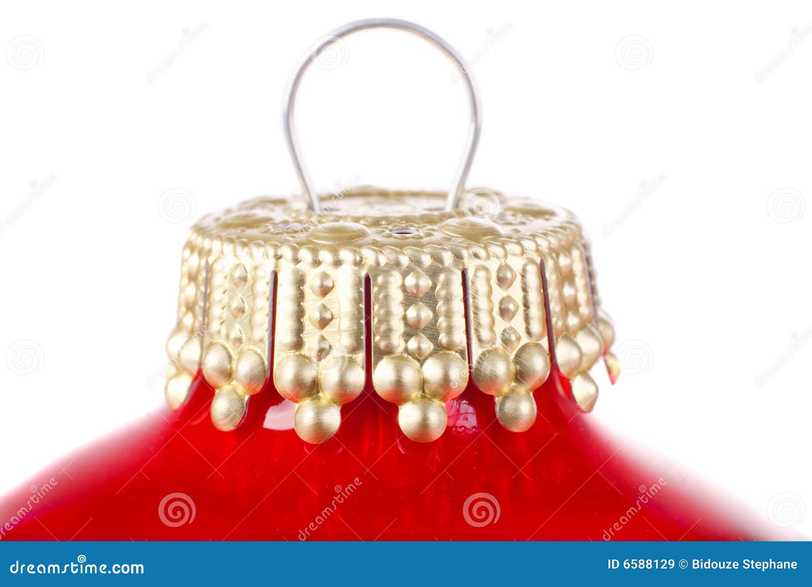 Red bauble extreme closeup stock image. Image of extreme - 6588129
