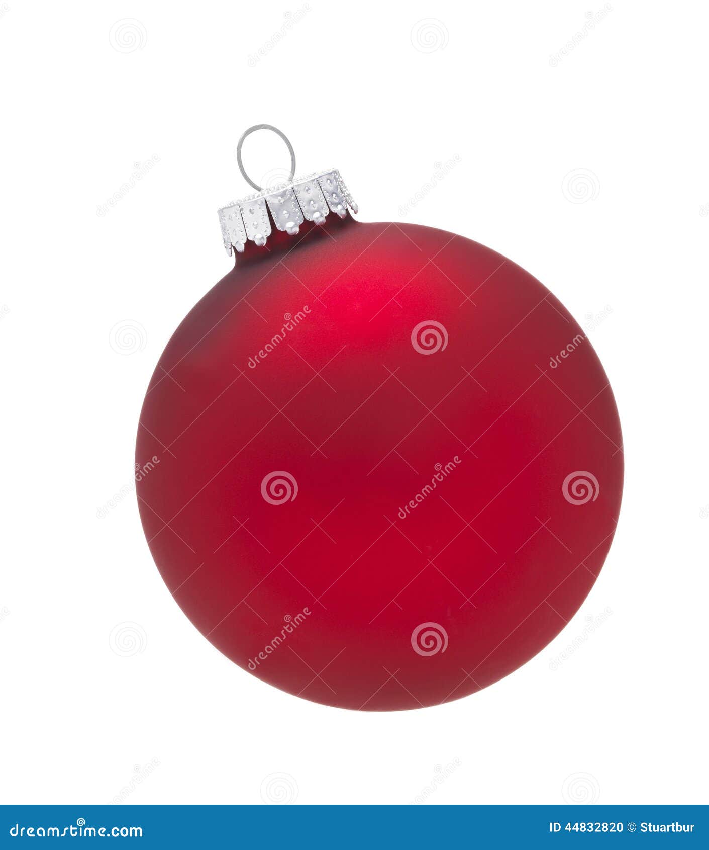 Red Bauble stock photo. Image of shape, celebration, ball - 44832820