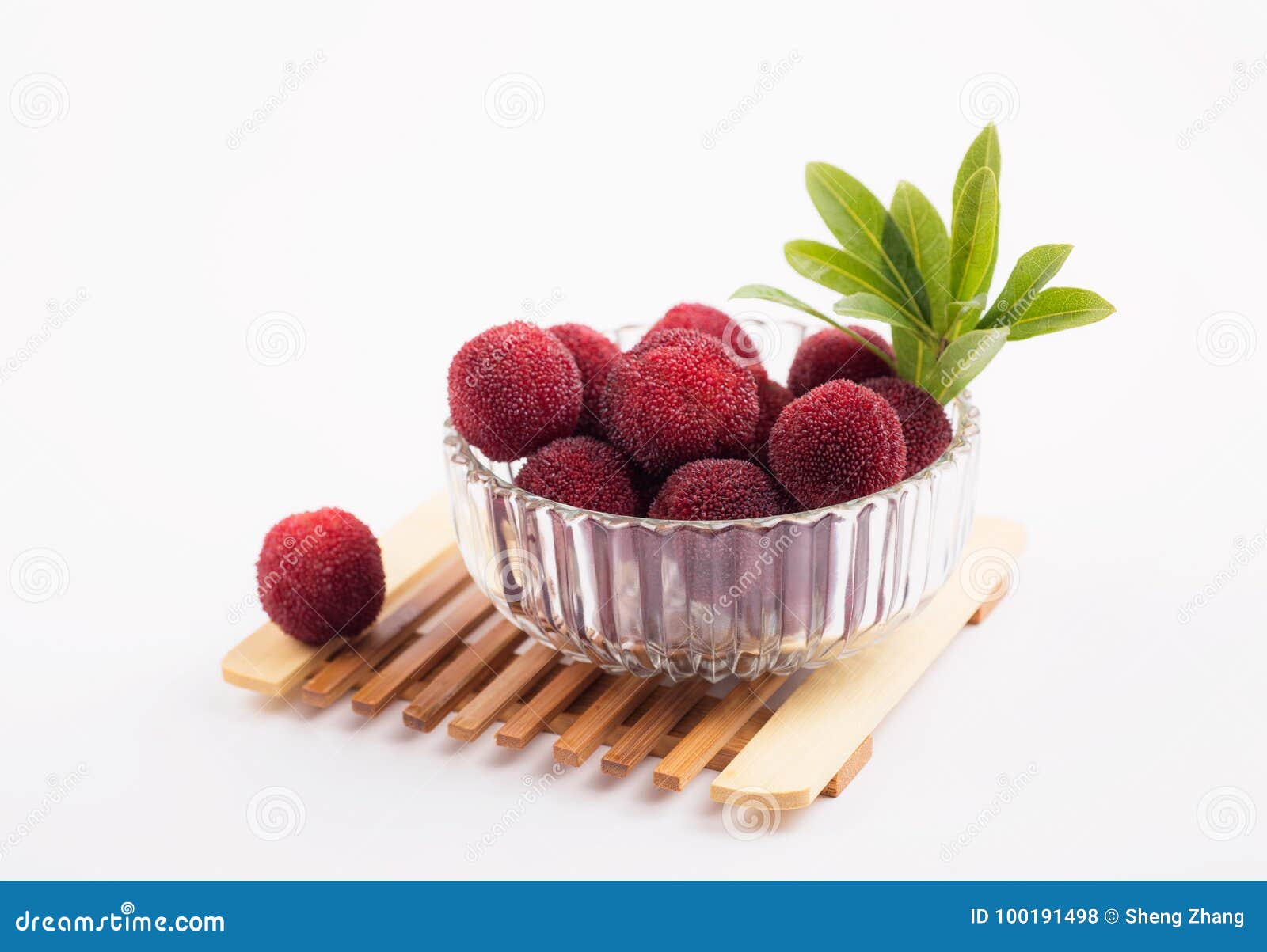 Red bayberry stock photo. Image of ripe, rubra, myrtle - 100191498