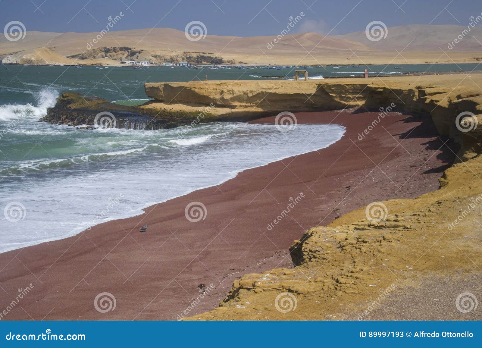 Paracas Bay, Peru Stock Photo | CartoonDealer.com #12257526