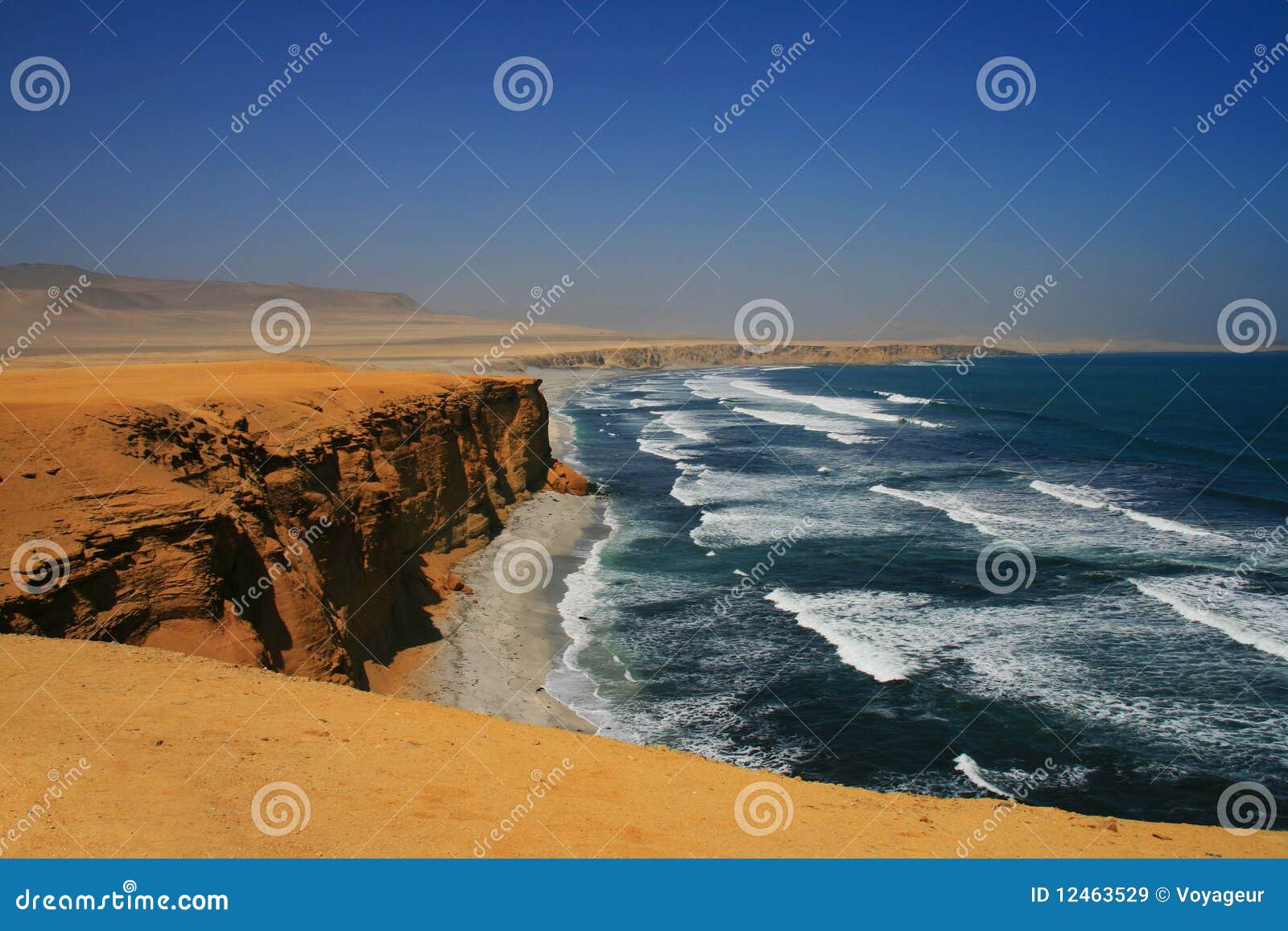 Red beach in Peru stock image. Image of earthquake, beach - 12463529