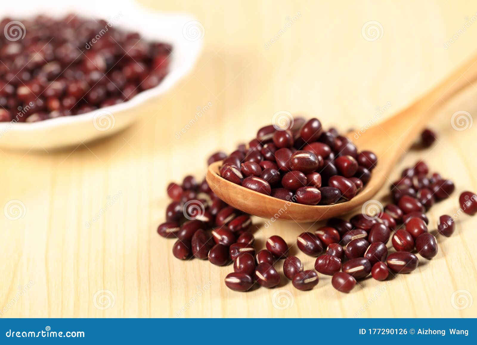 Red bean stock photo. Image of color, cereals, agriculture - 177290126