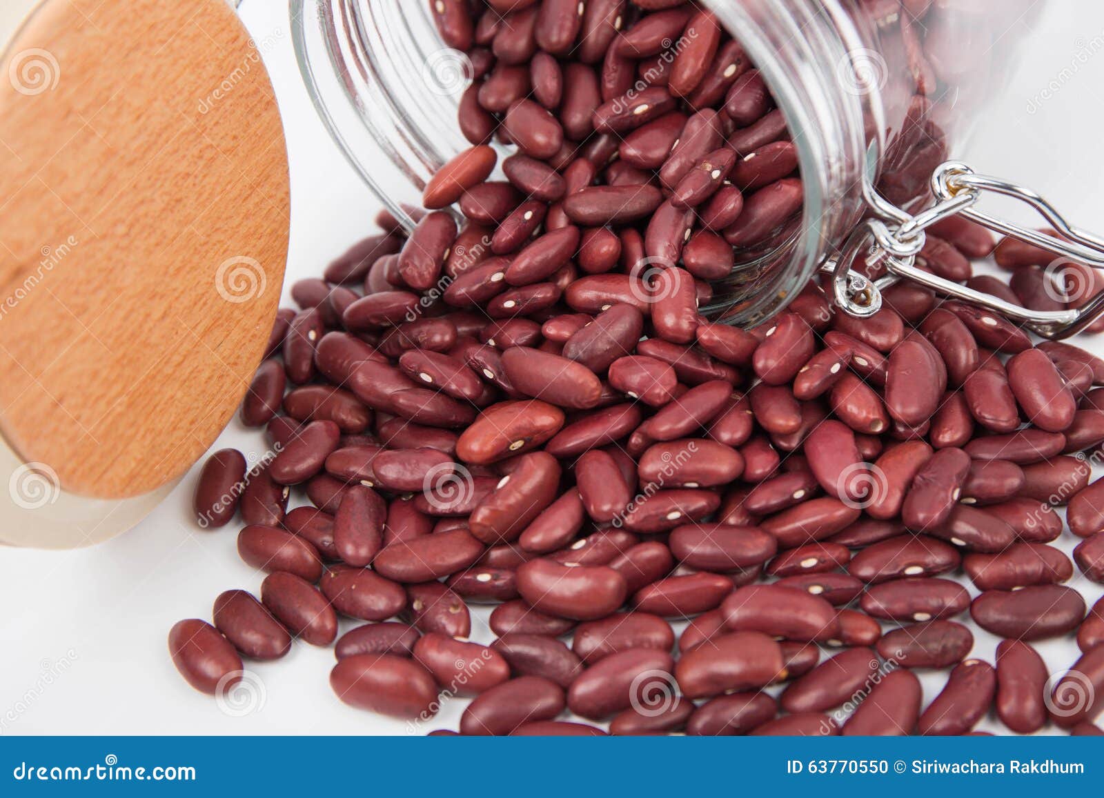 Red bean with container stock photo. Image of nutrition - 63770550